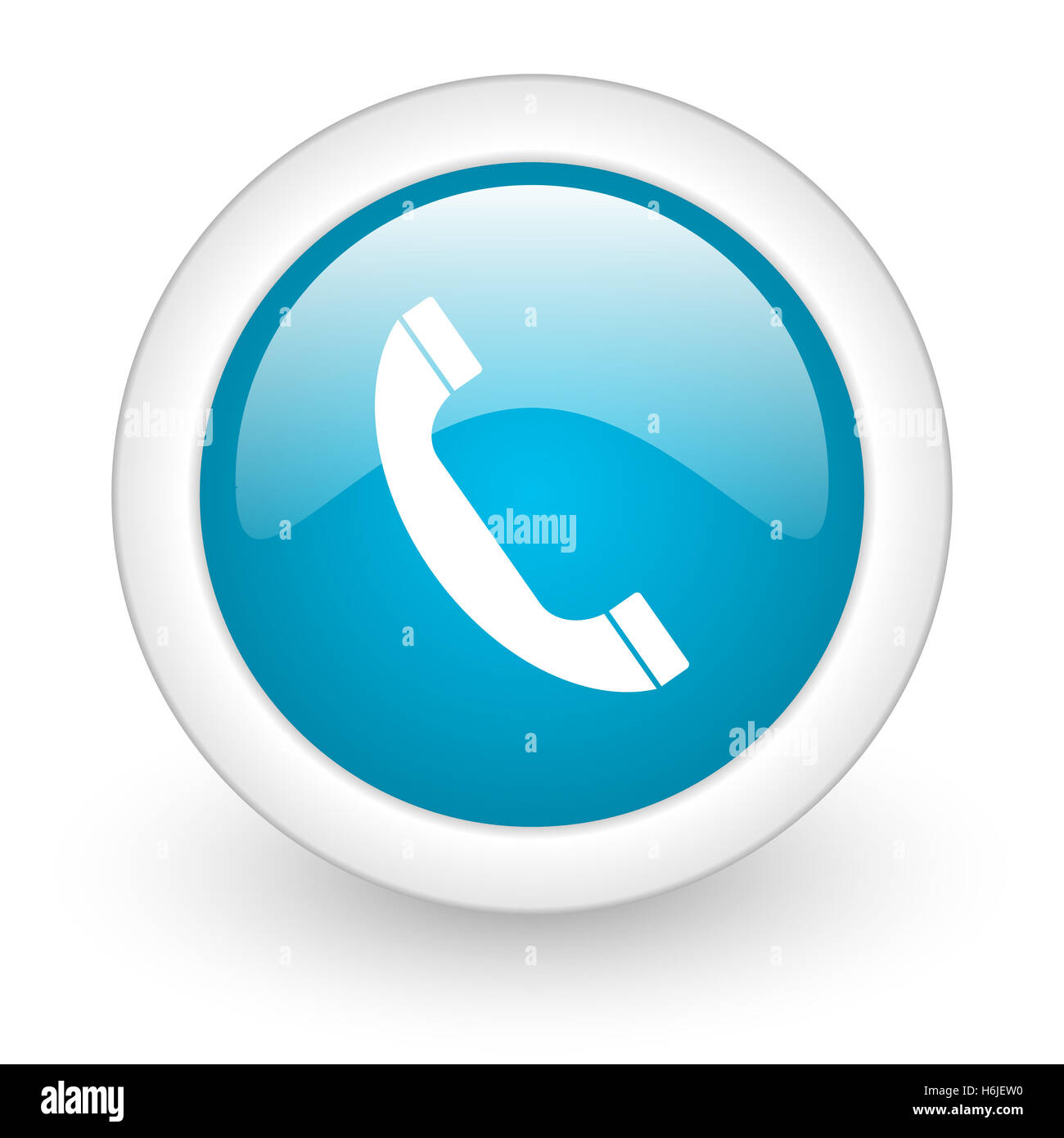 Phone contact icon Stock Photo - Alamy