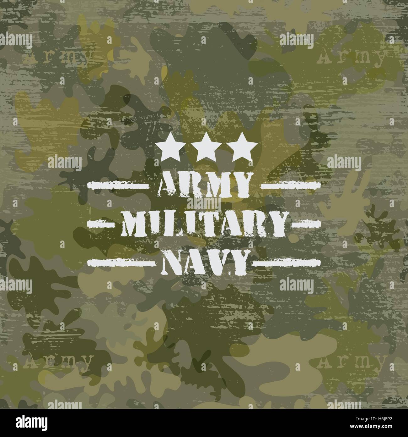 Military seamless background with text vector Stock Vector Image & Art ...