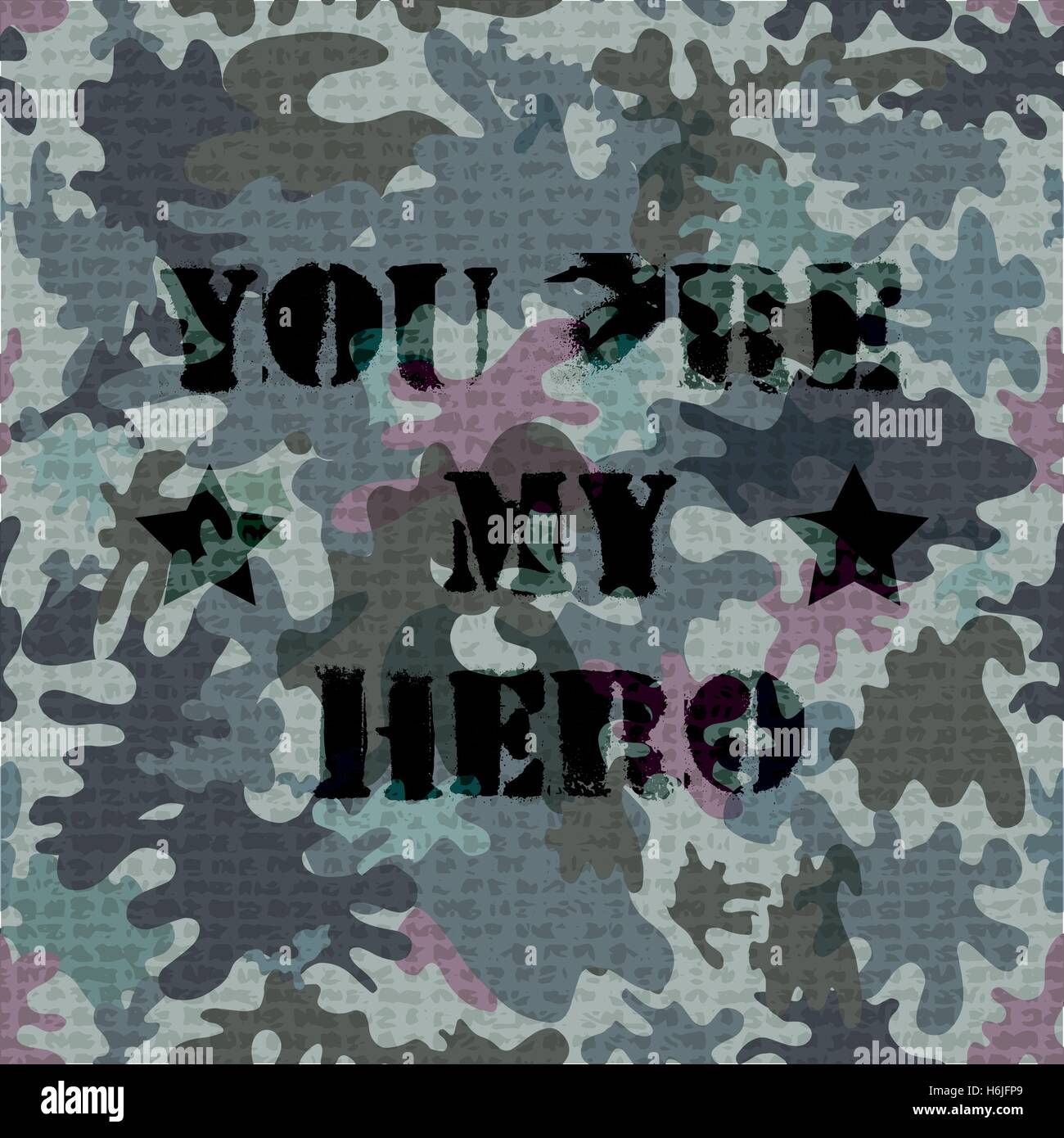 Military seamless background with text vector Stock Vector Image & Art ...