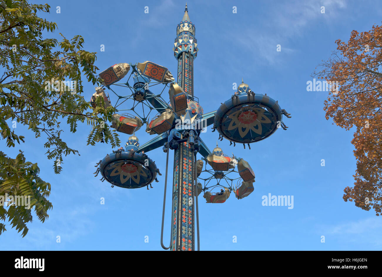 Tivoli Copenhagen Rides High Resolution Stock Photography and Images ...