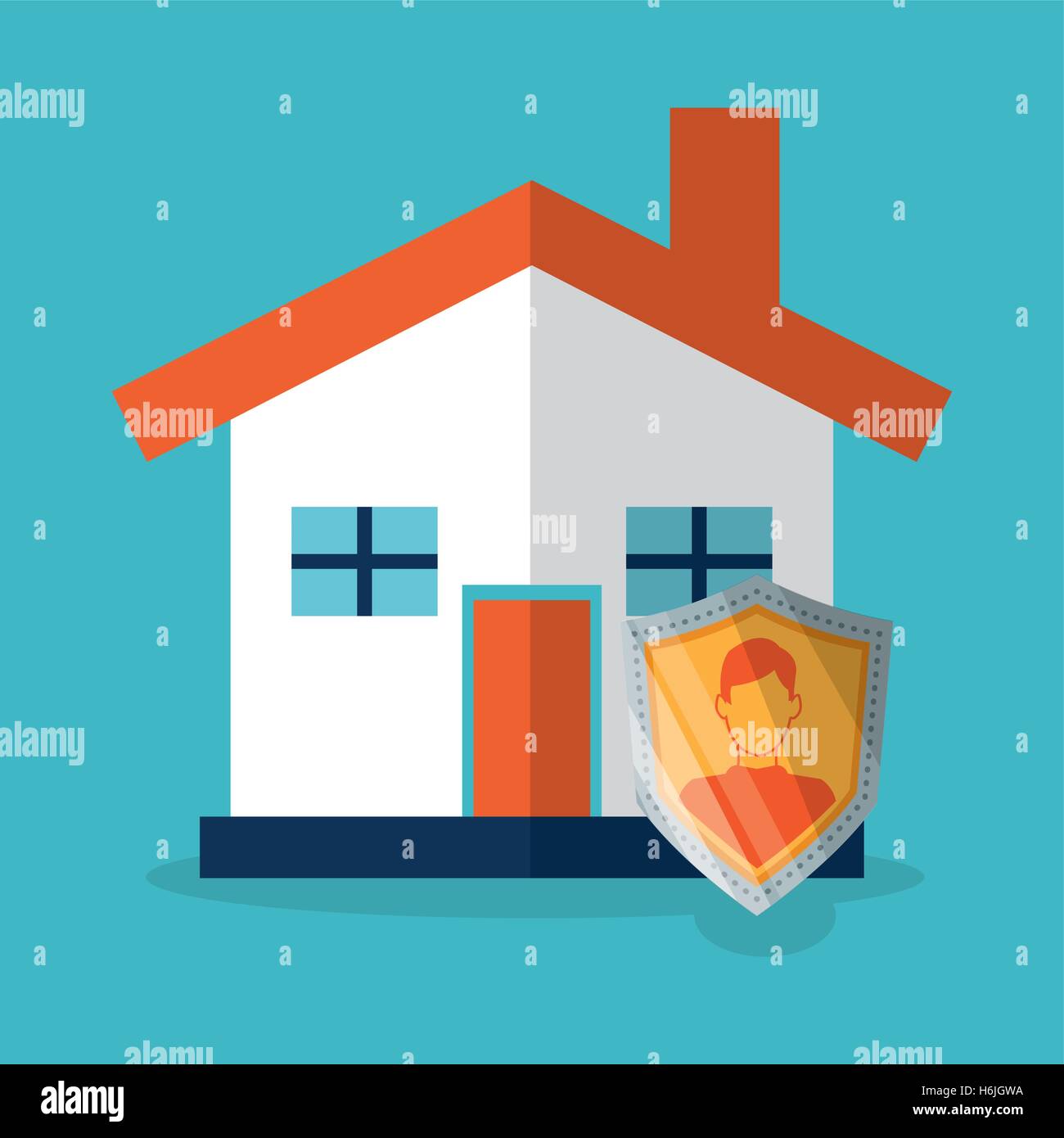 House and security system design Stock Vector Image & Art - Alamy
