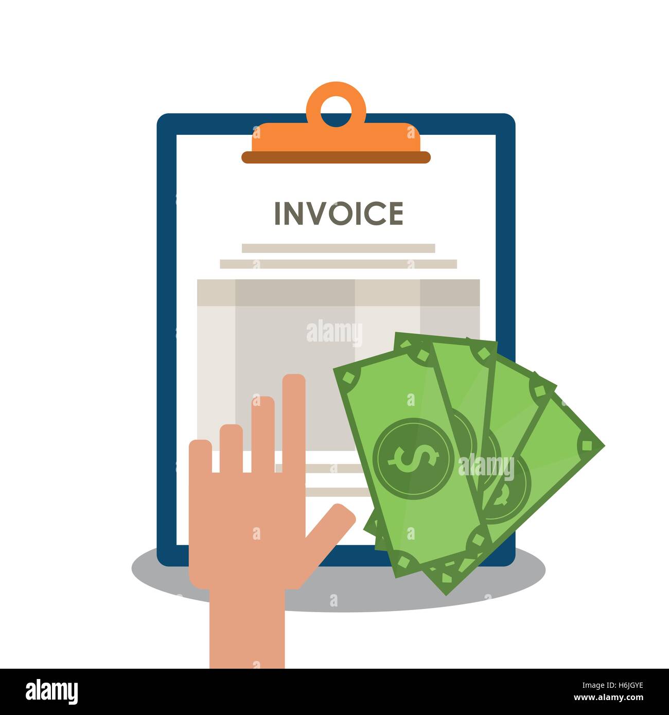 Invoice document and bills design Stock Vector Image & Art - Alamy