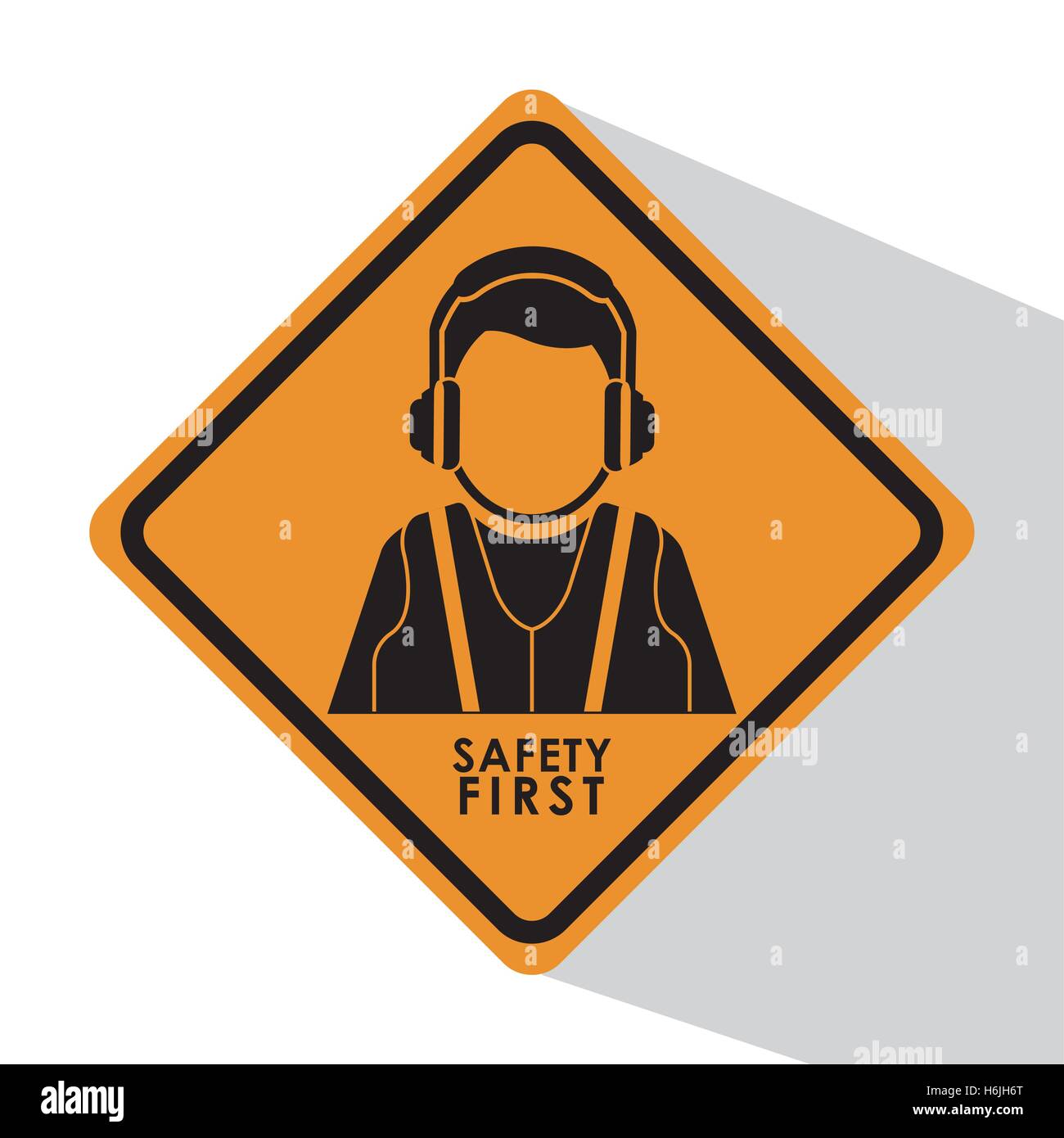 Isolated industrial safety design Stock Vector Image & Art - Alamy