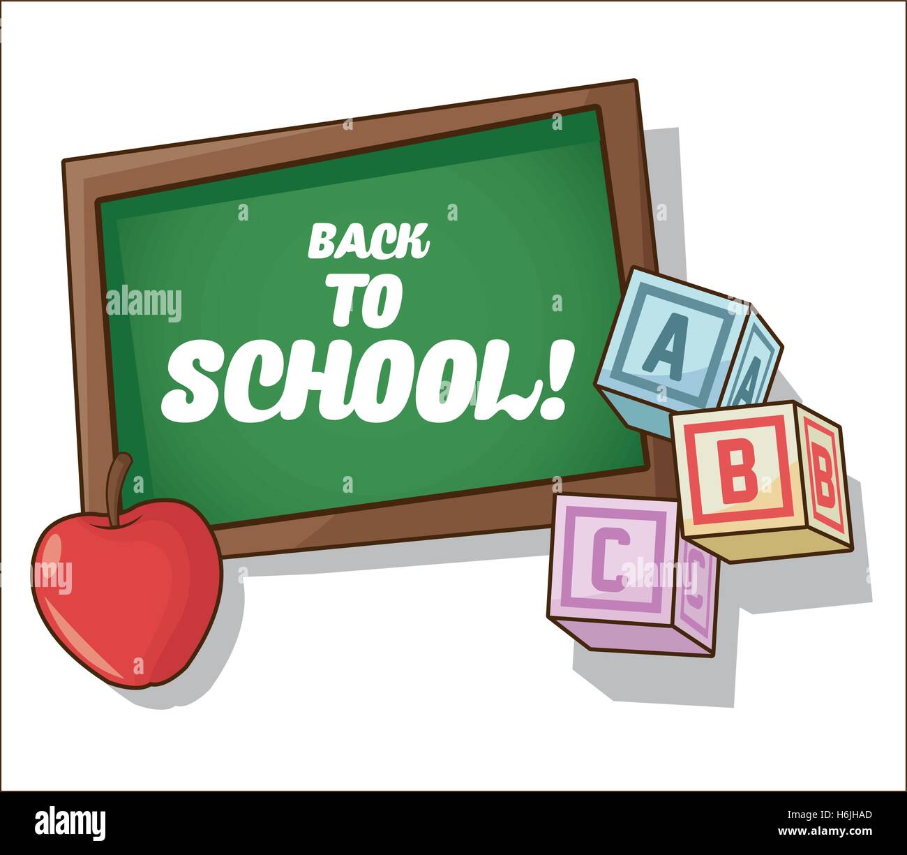 Primary school learning blocks Stock Vector Images - Alamy
