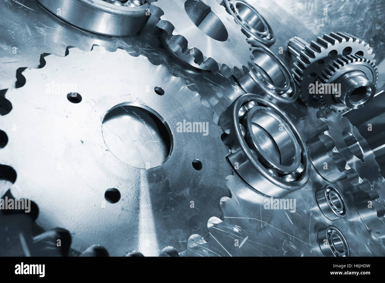 titanium engineering parts for the aerospace industry Stock Photo - Alamy