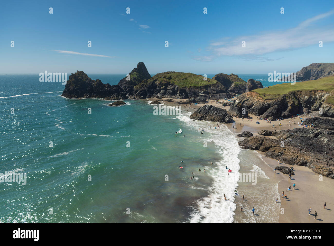 Asparagus island cornwall swimming hi-res stock photography and images ...