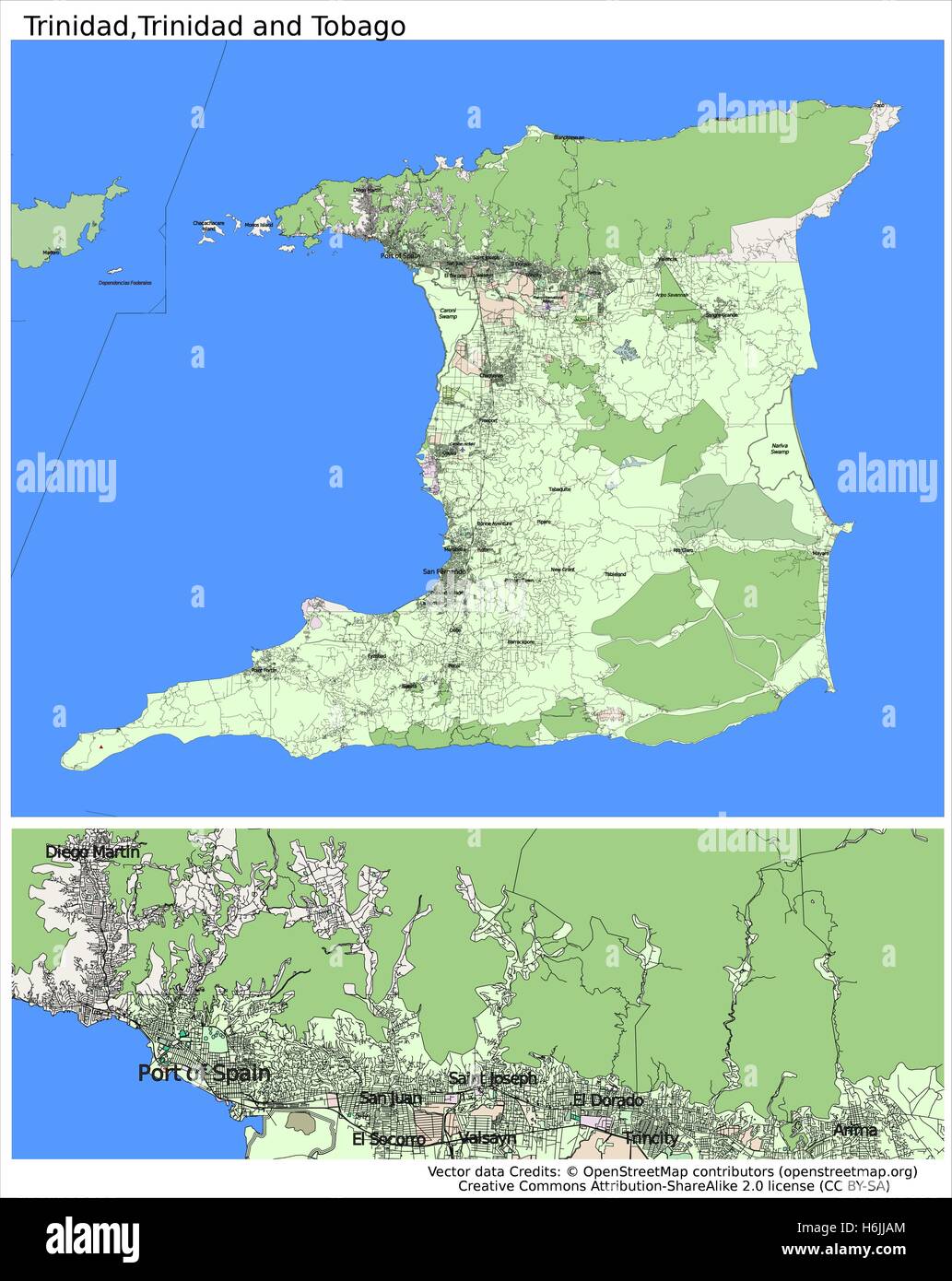 Trinidad And Tobago Aerial High Resolution Stock Photography and Images ...