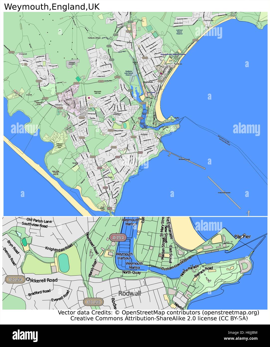 Weymouth Stock Vector Images - Alamy