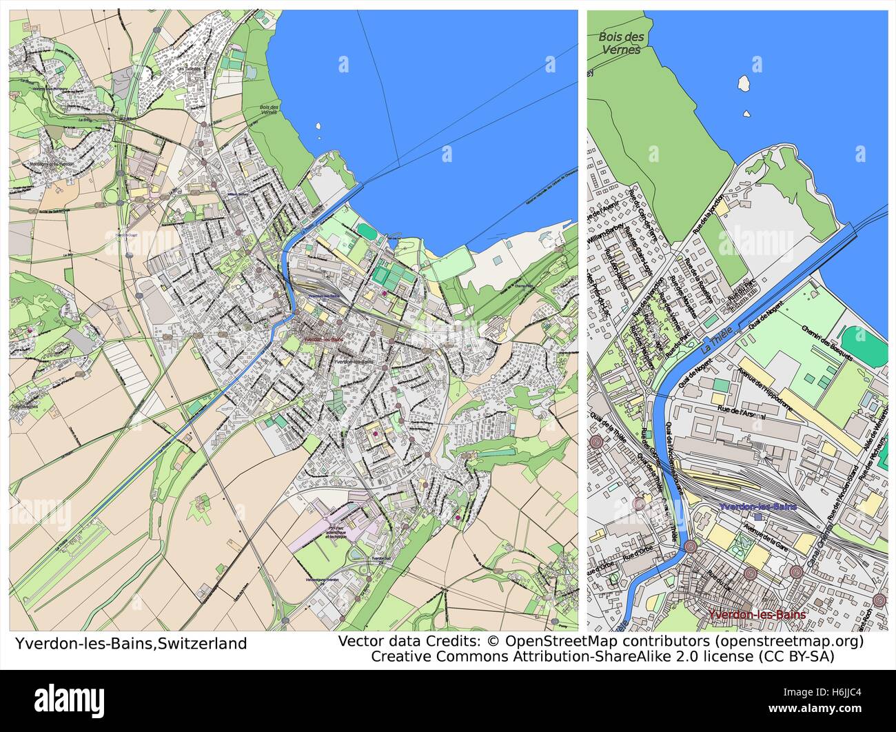 Bains les bains Stock Vector Images - Alamy