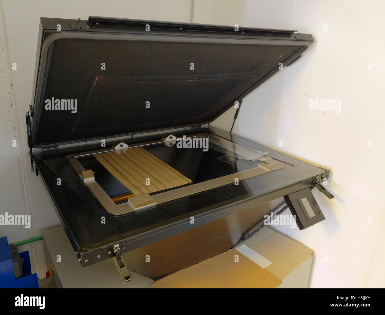 Screen printing Screen Exposure System Stock Photo - Alamy