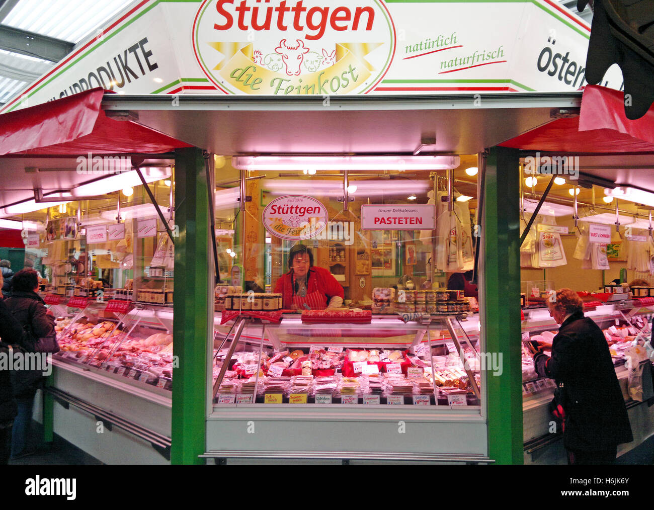 German butcher shop hi-res stock photography and images - Alamy