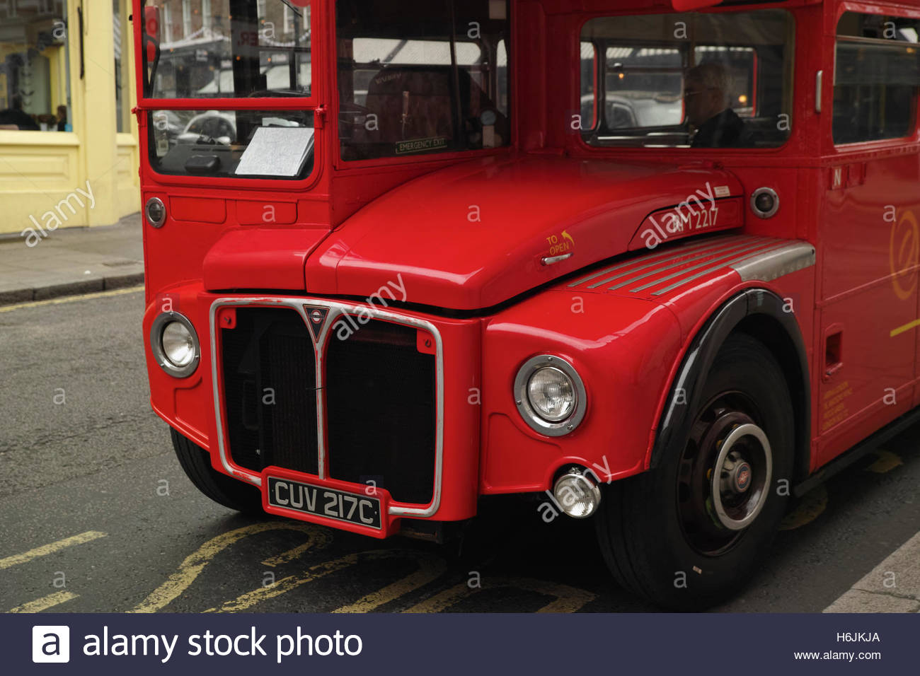 London Routemaster Bus Front High Resolution Stock Photography and ...