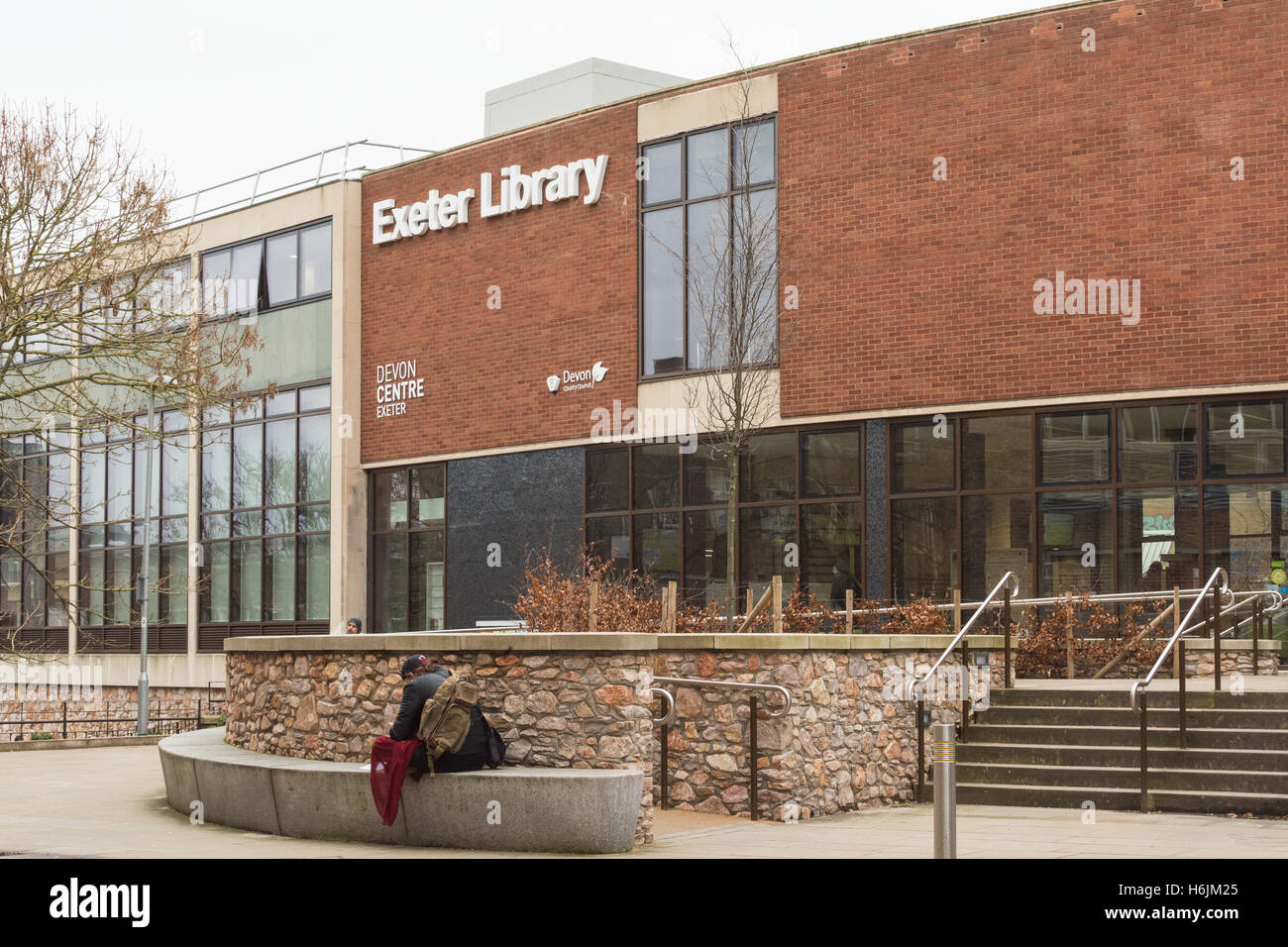 Exeter castle exeter street hi-res stock photography and images - Alamy