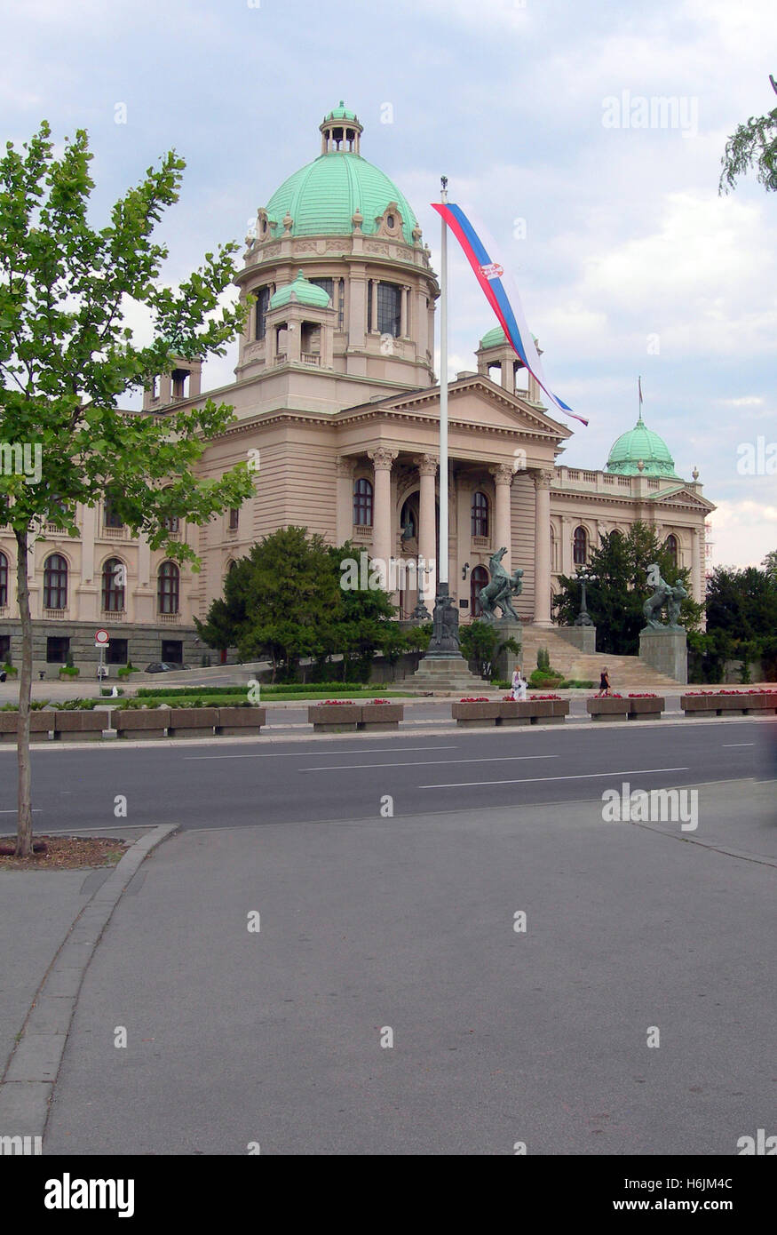 Serbian official flag hi-res stock photography and images - Alamy