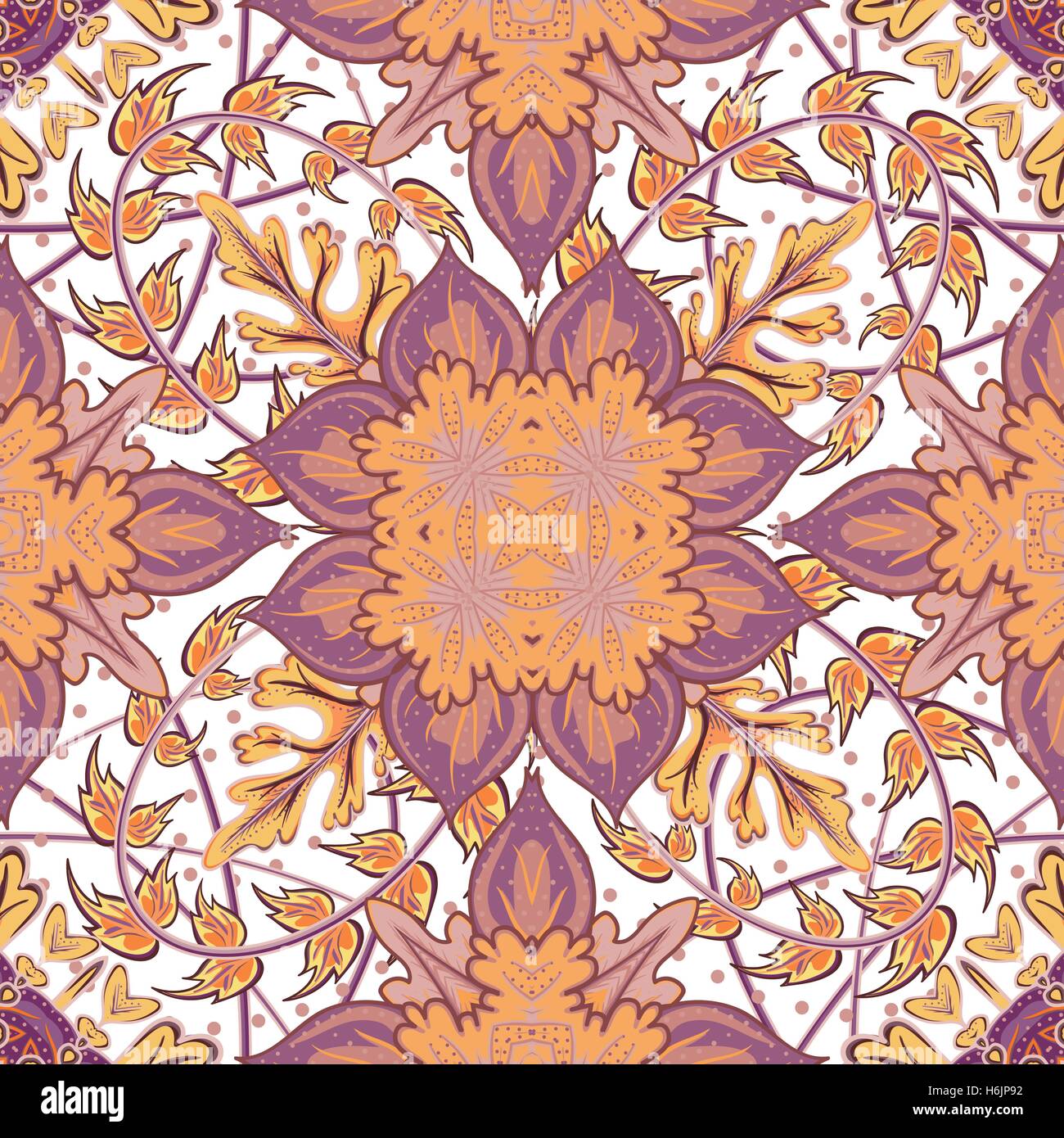 Gorgeous seamless patchwork pattern from blue Moroccan tiles, ornaments. Can be used for ...