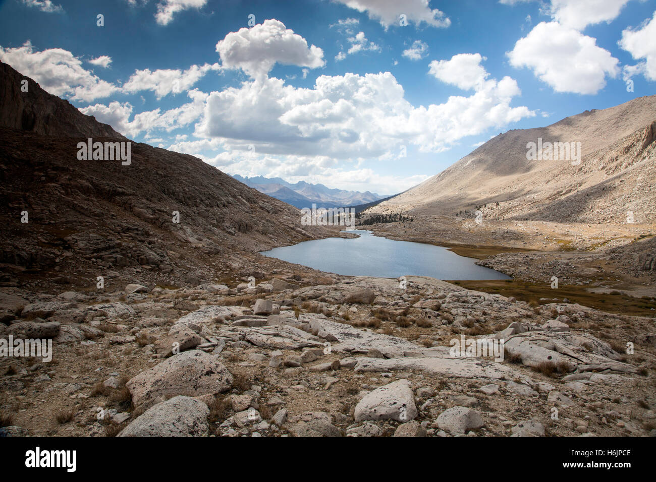 Hiking Mount Whitney, high point of California Stock Photo - Alamy