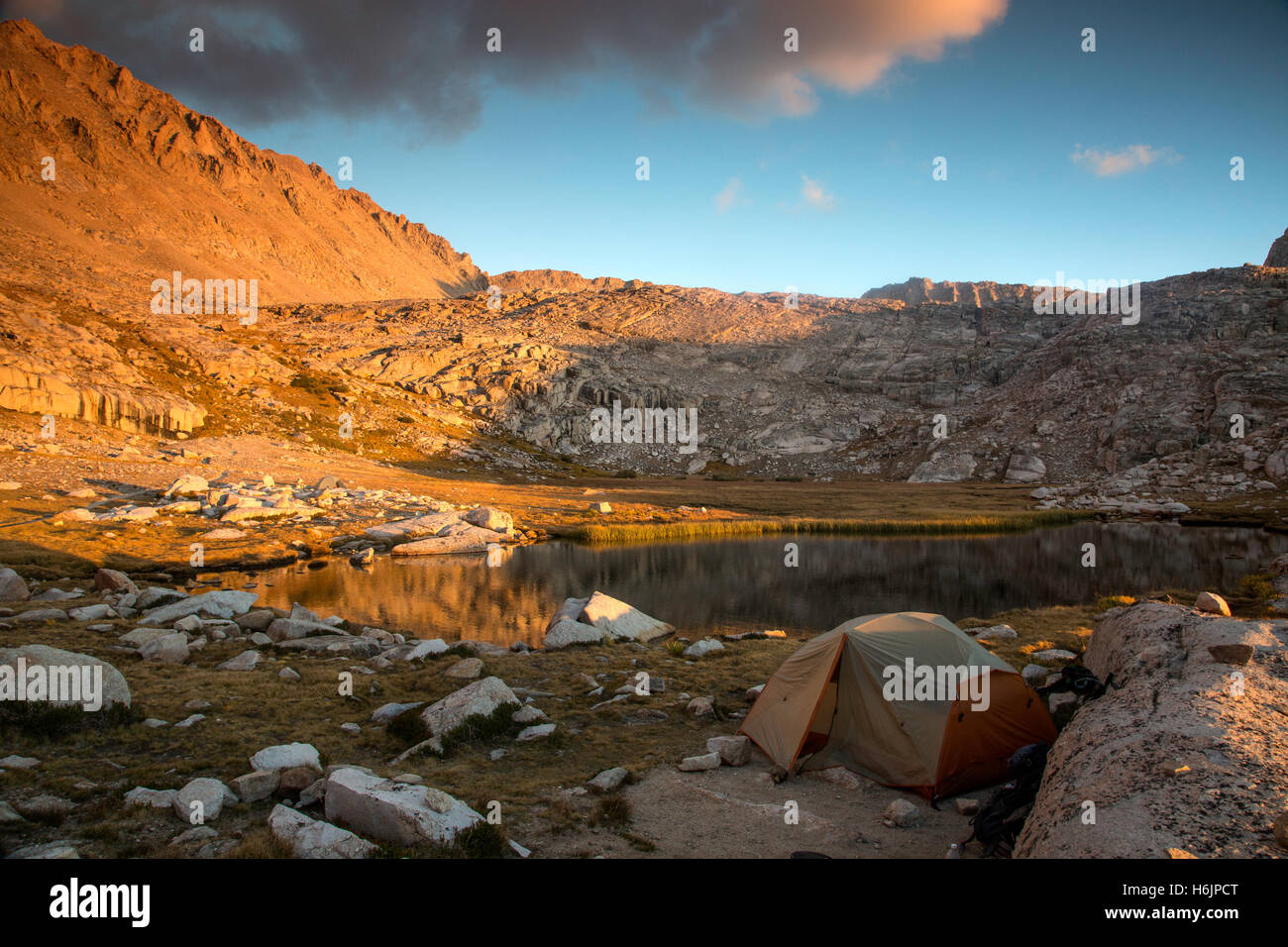 Hiking Mount Whitney, high point of California Stock Photo - Alamy