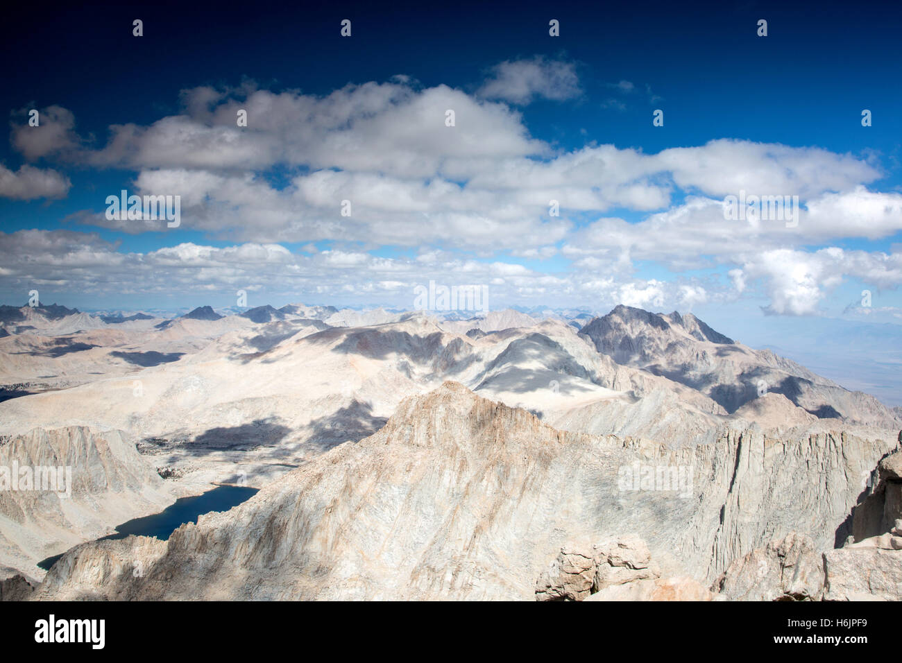 Hiking Mount Whitney, high point of California Stock Photo - Alamy