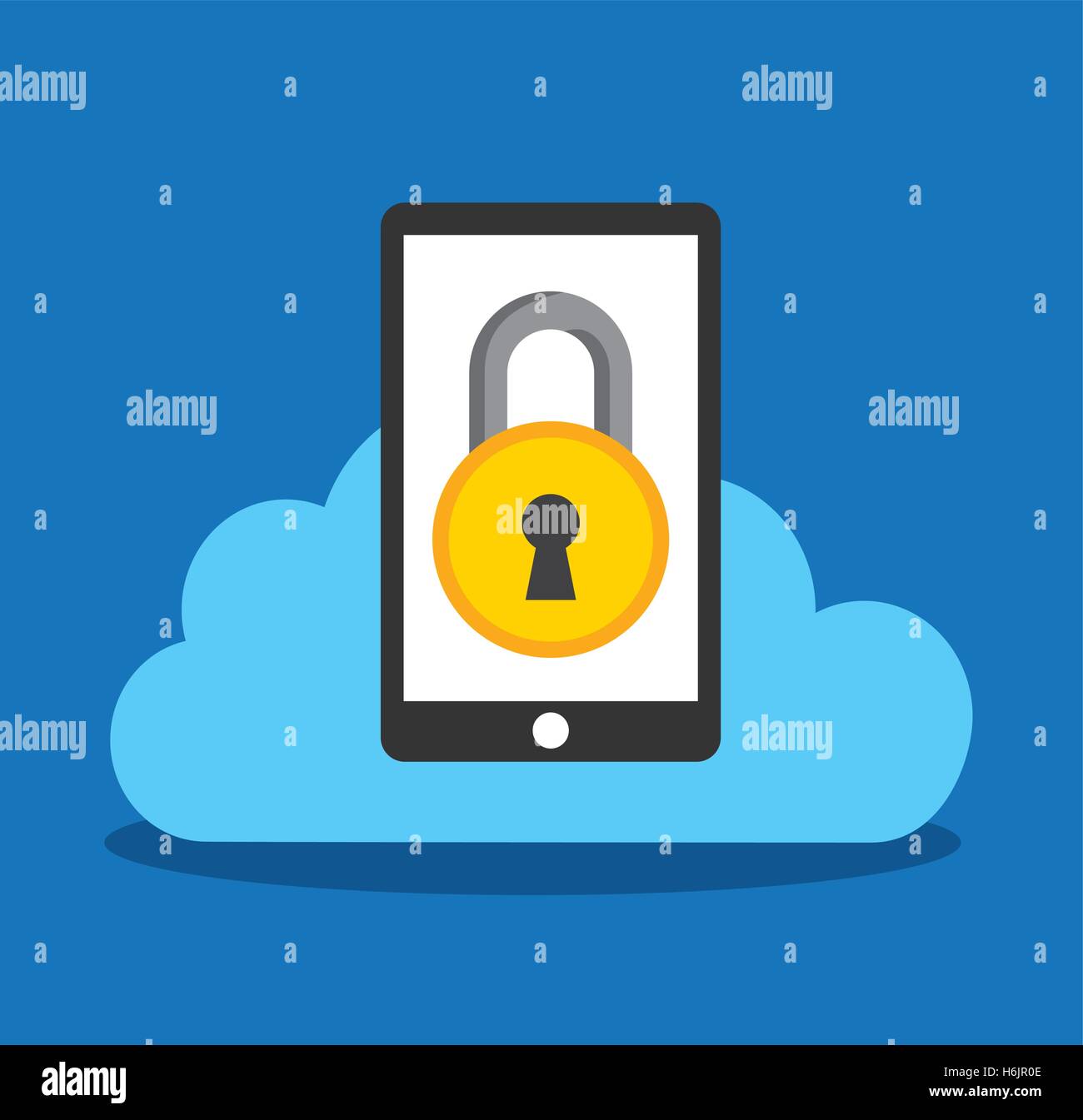 cloud computing data storage vector illustration design Stock Vector ...