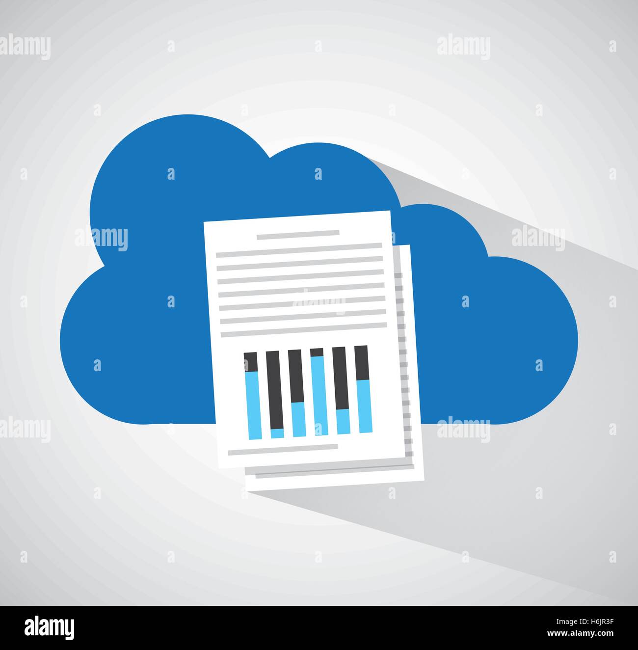 cloud computing data storage vector illustration design Stock Vector ...