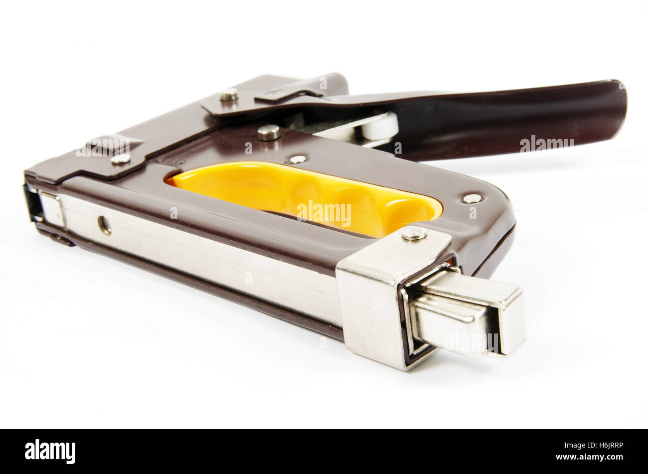 Old paper stapler Cut Out Stock Images & Pictures - Alamy