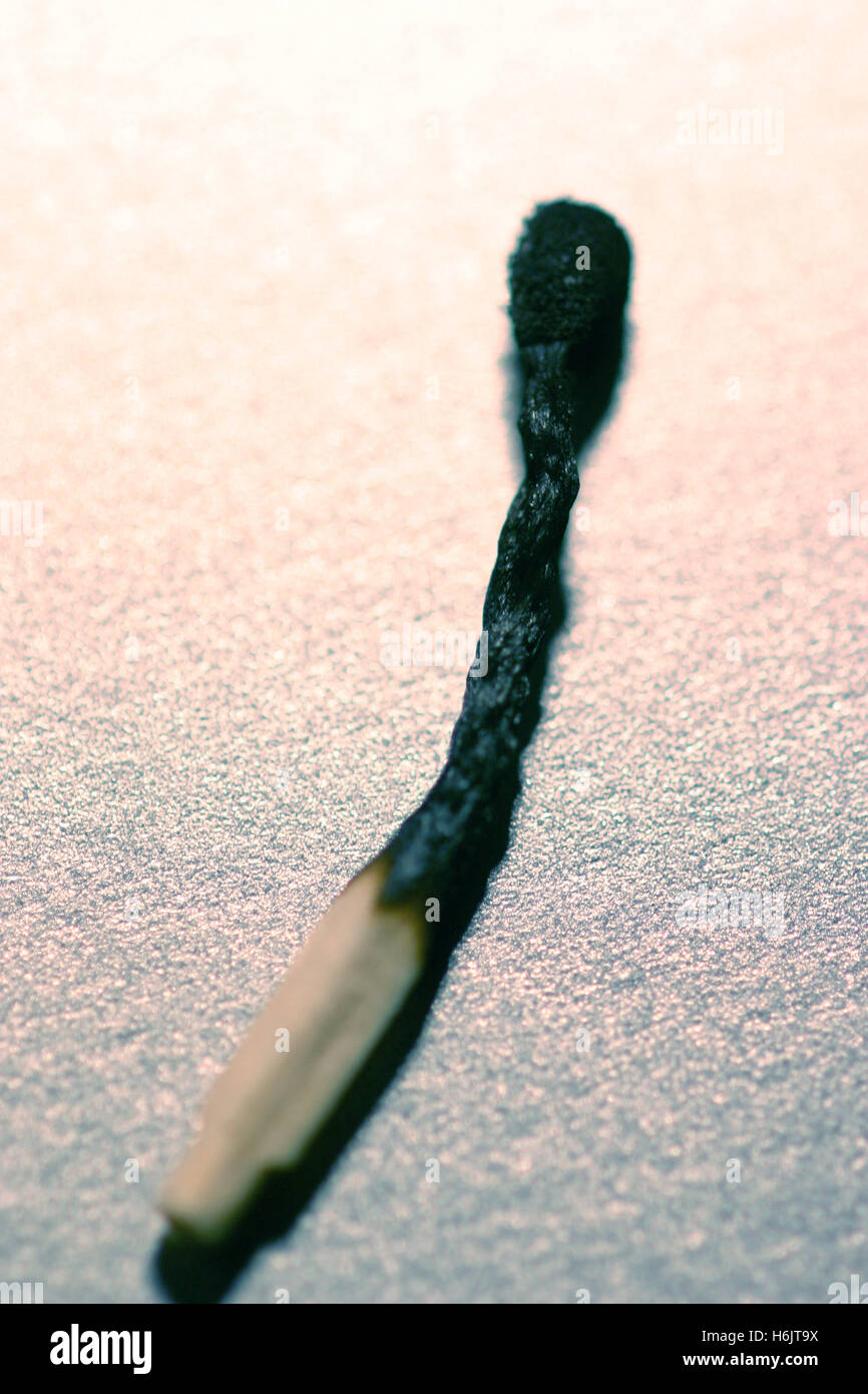 Burnt matchstick hi-res stock photography and images - Alamy