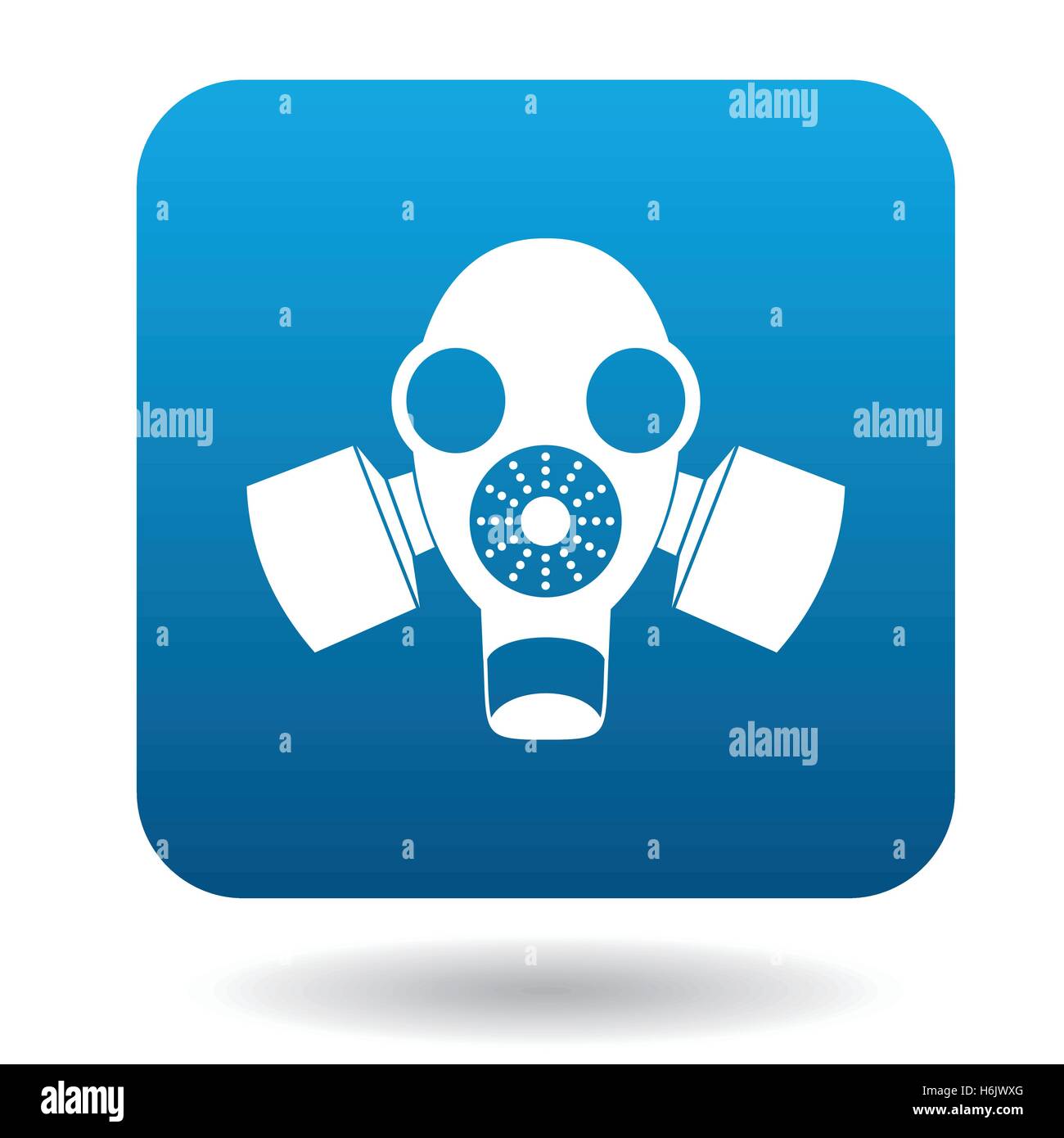 Gas mask icon in simple style Stock Vector Image & Art - Alamy