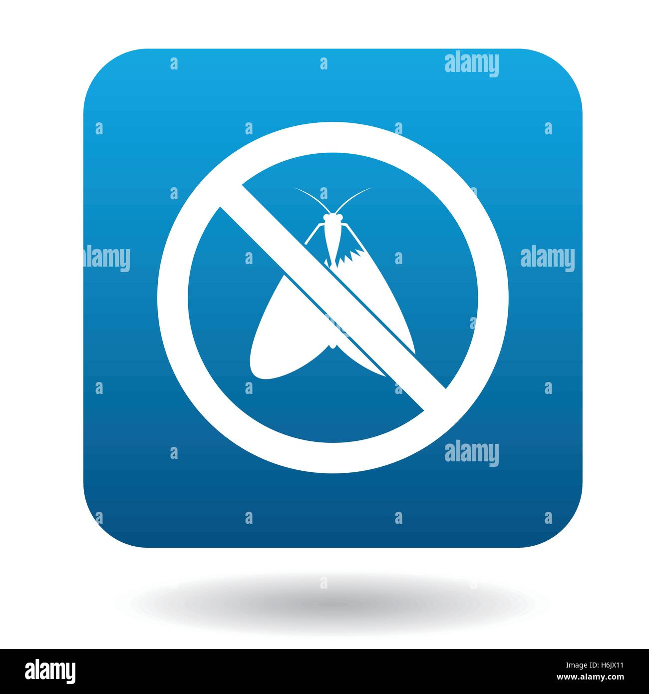 No moth sign icon, simple style Stock Vector Image & Art - Alamy