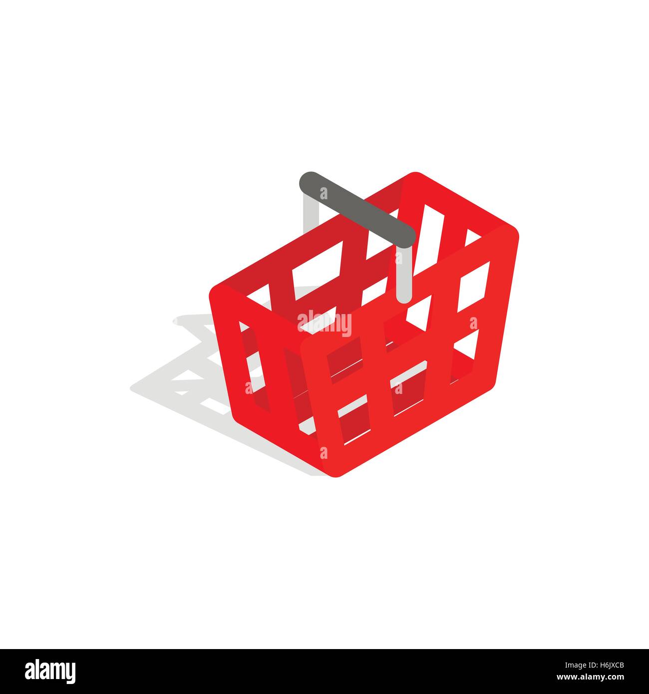 Shopping cart icon, isometric 3d style Stock Vector Image & Art - Alamy