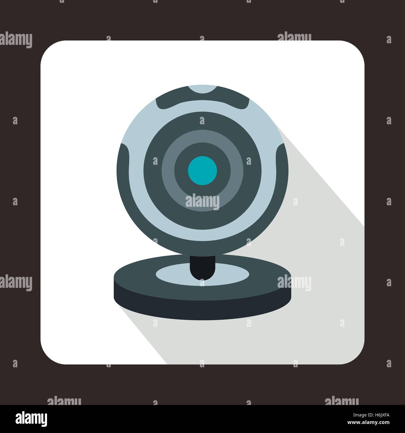 Webcam icon in flat style Stock Vector Image & Art - Alamy