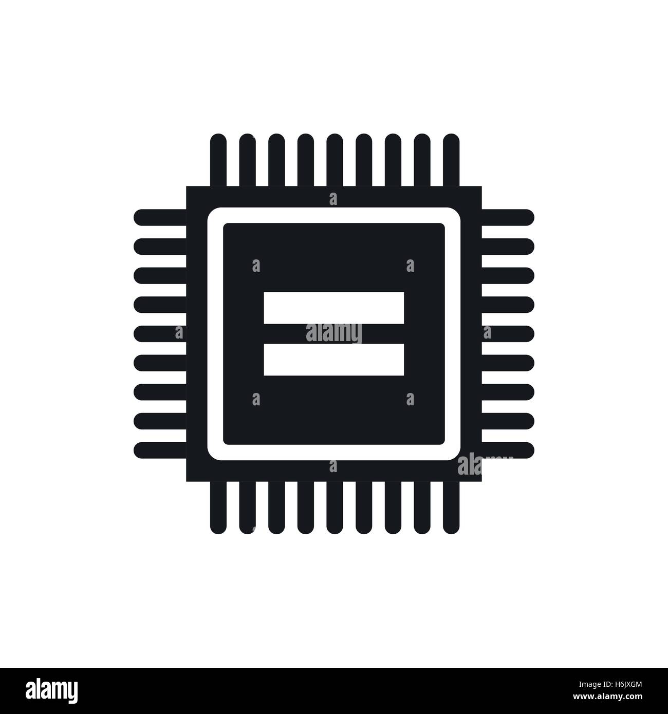 Electronic circuit board icon, simple style Stock Vector Image & Art ...