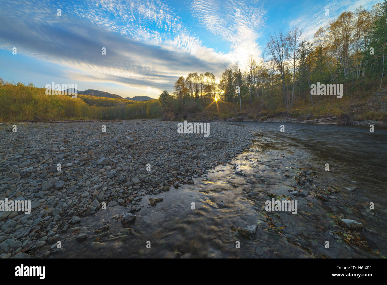 Sakhalin river landscape hi-res stock photography and images - Alamy