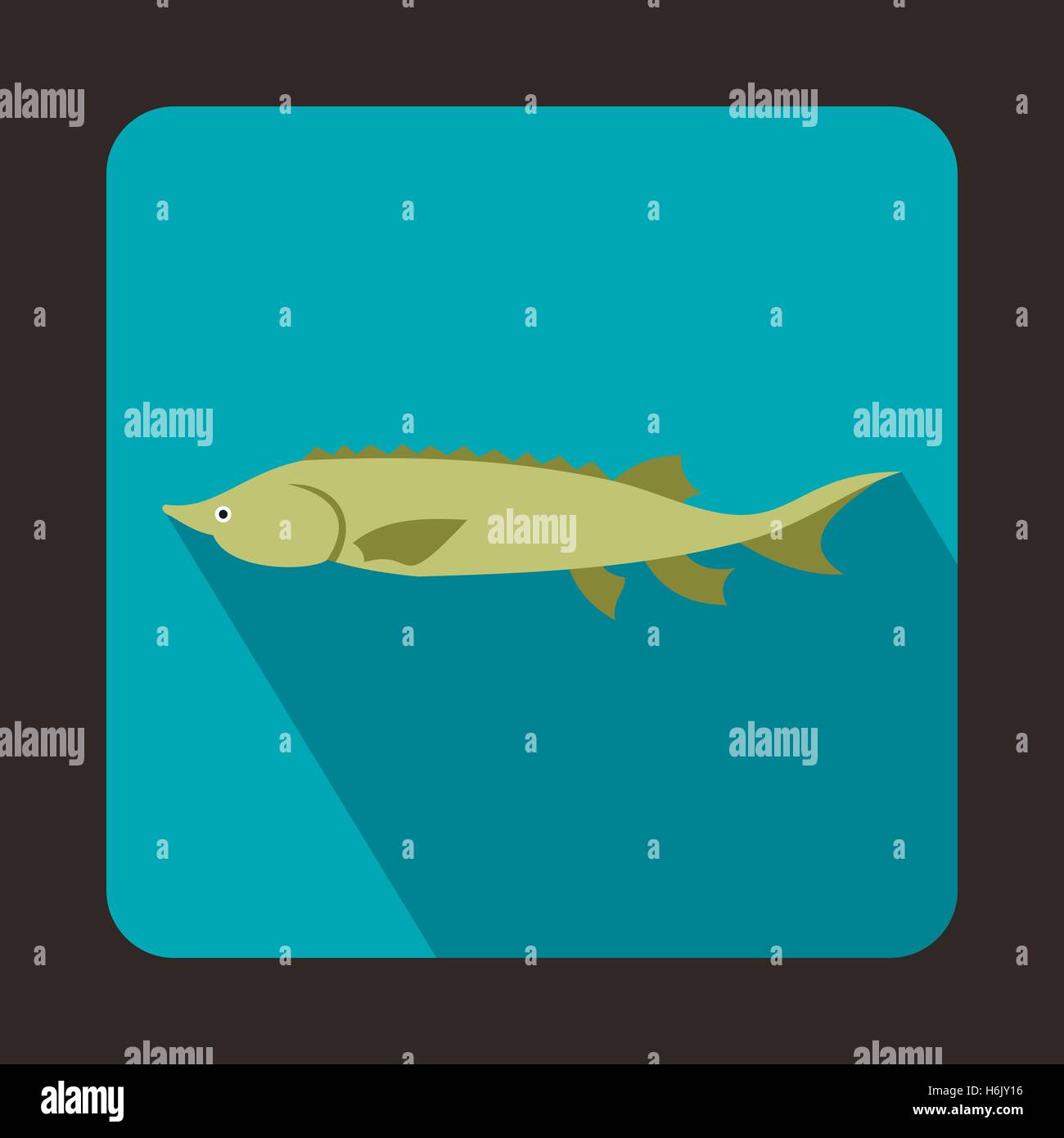Sturgeon fishing russia Stock Vector Images - Alamy