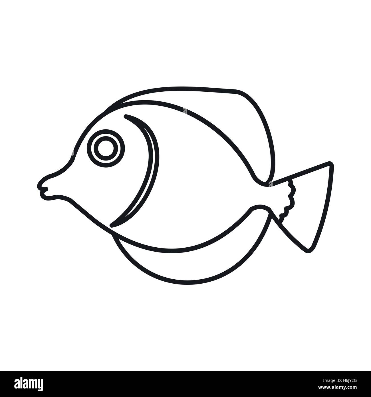 Tang surgeonfish Cut Out Stock Images & Pictures - Alamy