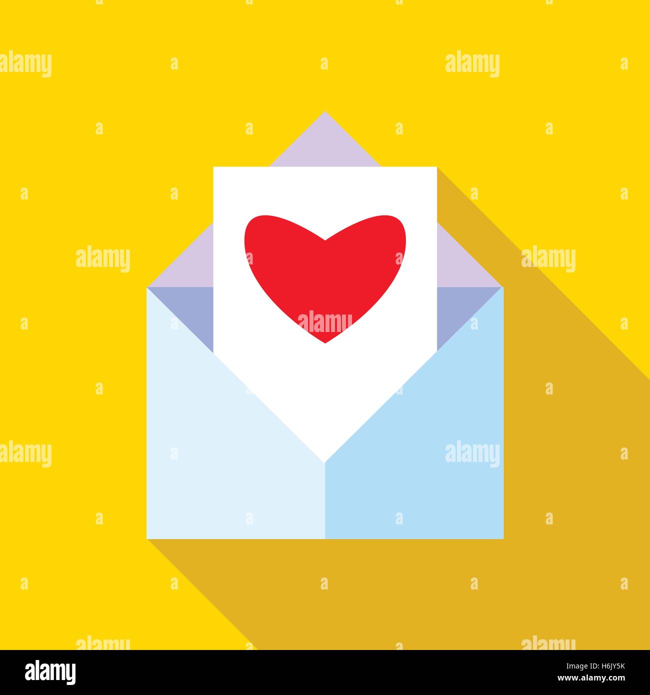 Long shadow red letter Stock Vector Images - Alamy