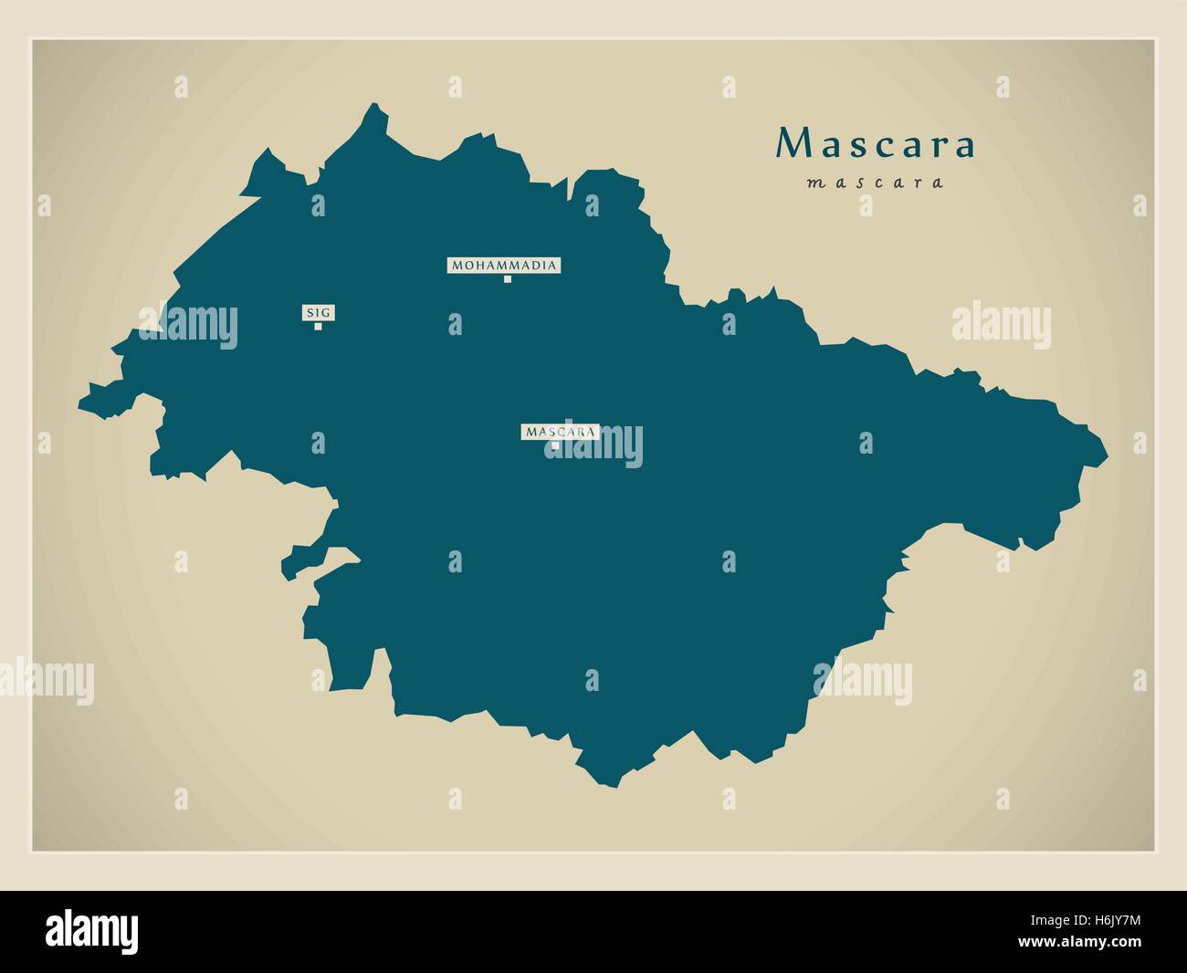 Mascara map hi-res stock photography and images - Alamy