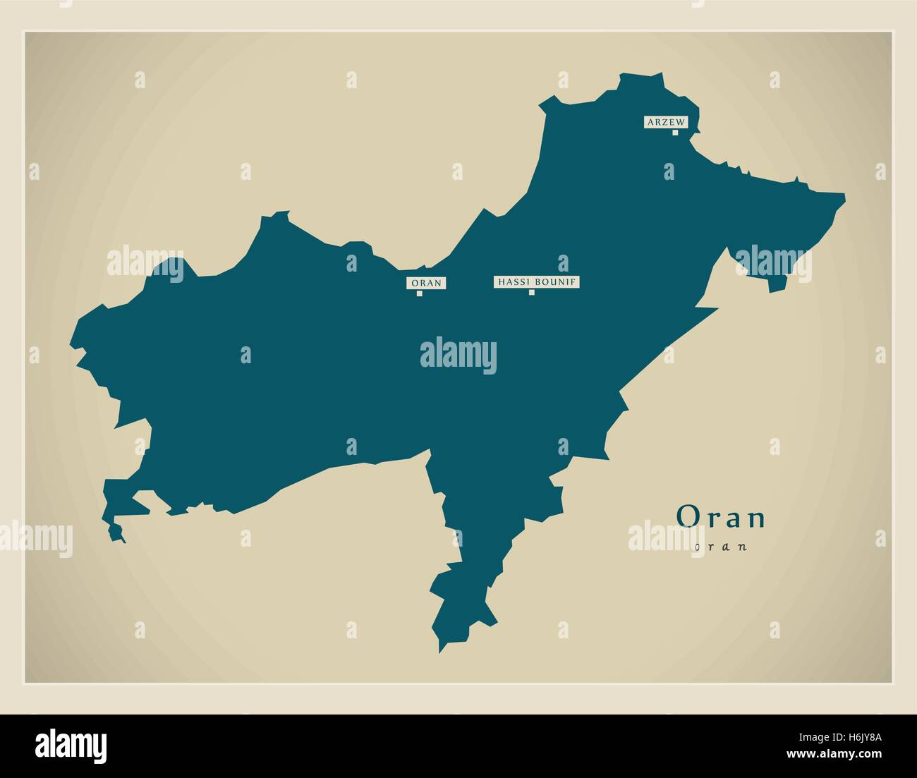 Oran algeria Stock Vector Images - Alamy