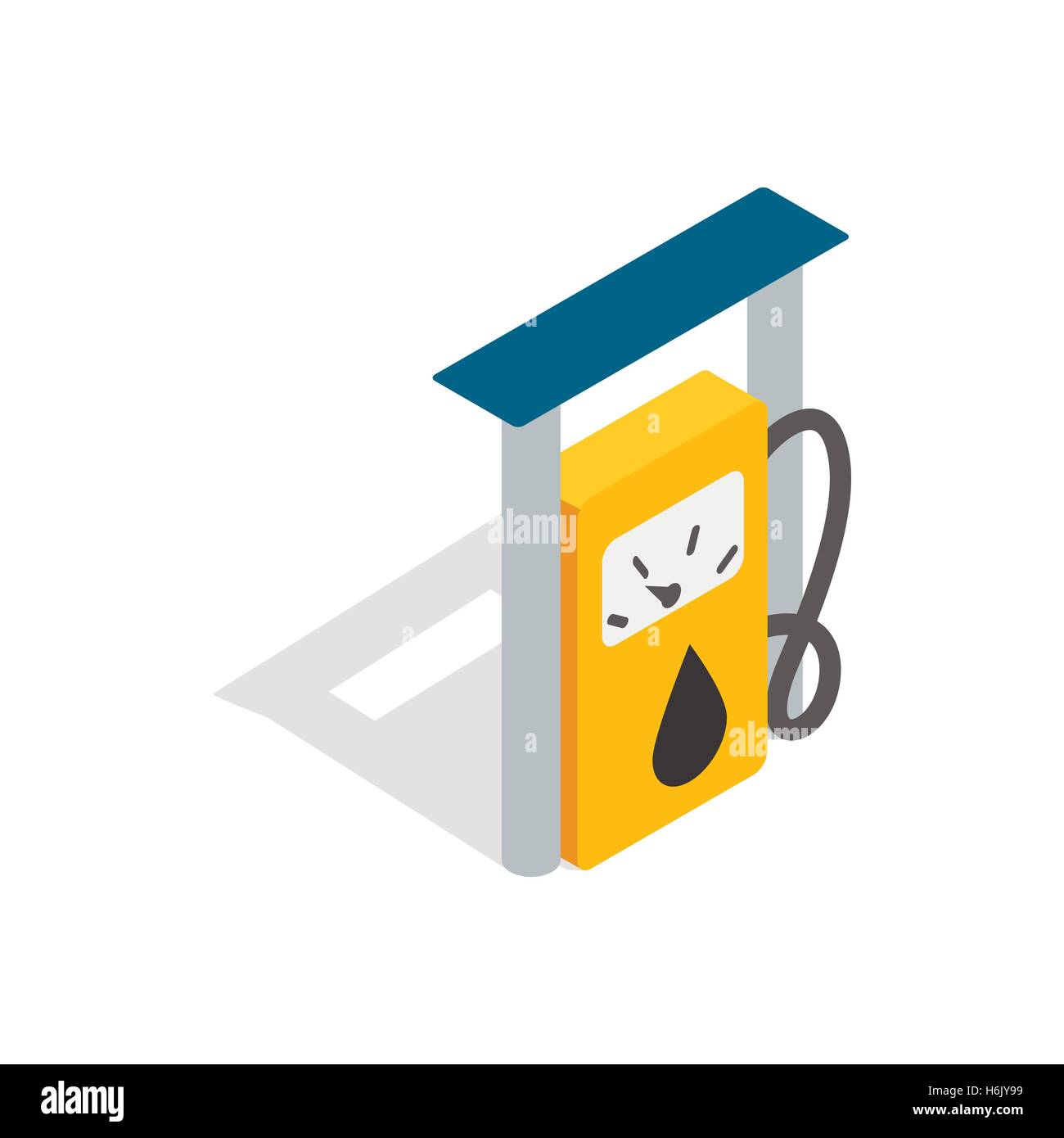Gas Station 3d Icon