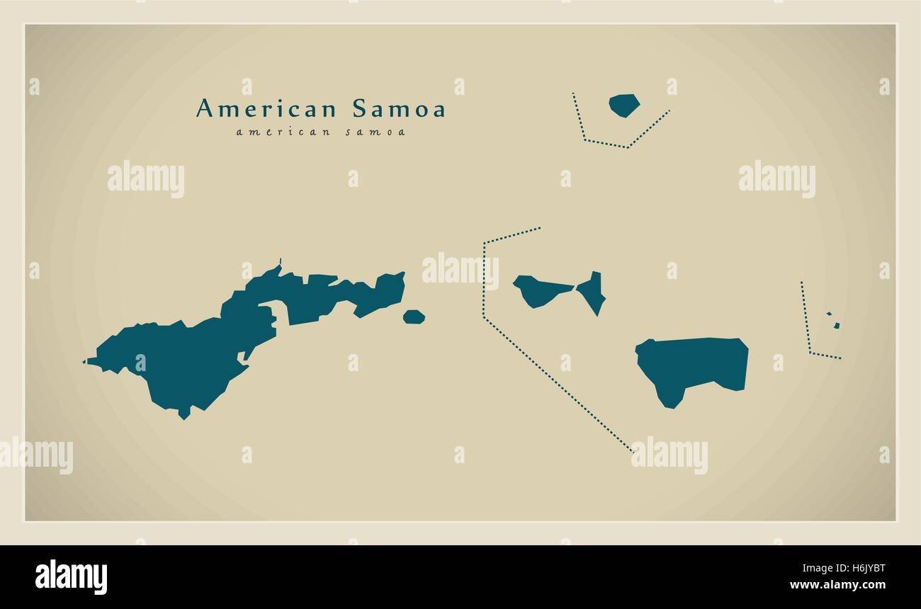 American samoa map hi-res stock photography and images - Alamy