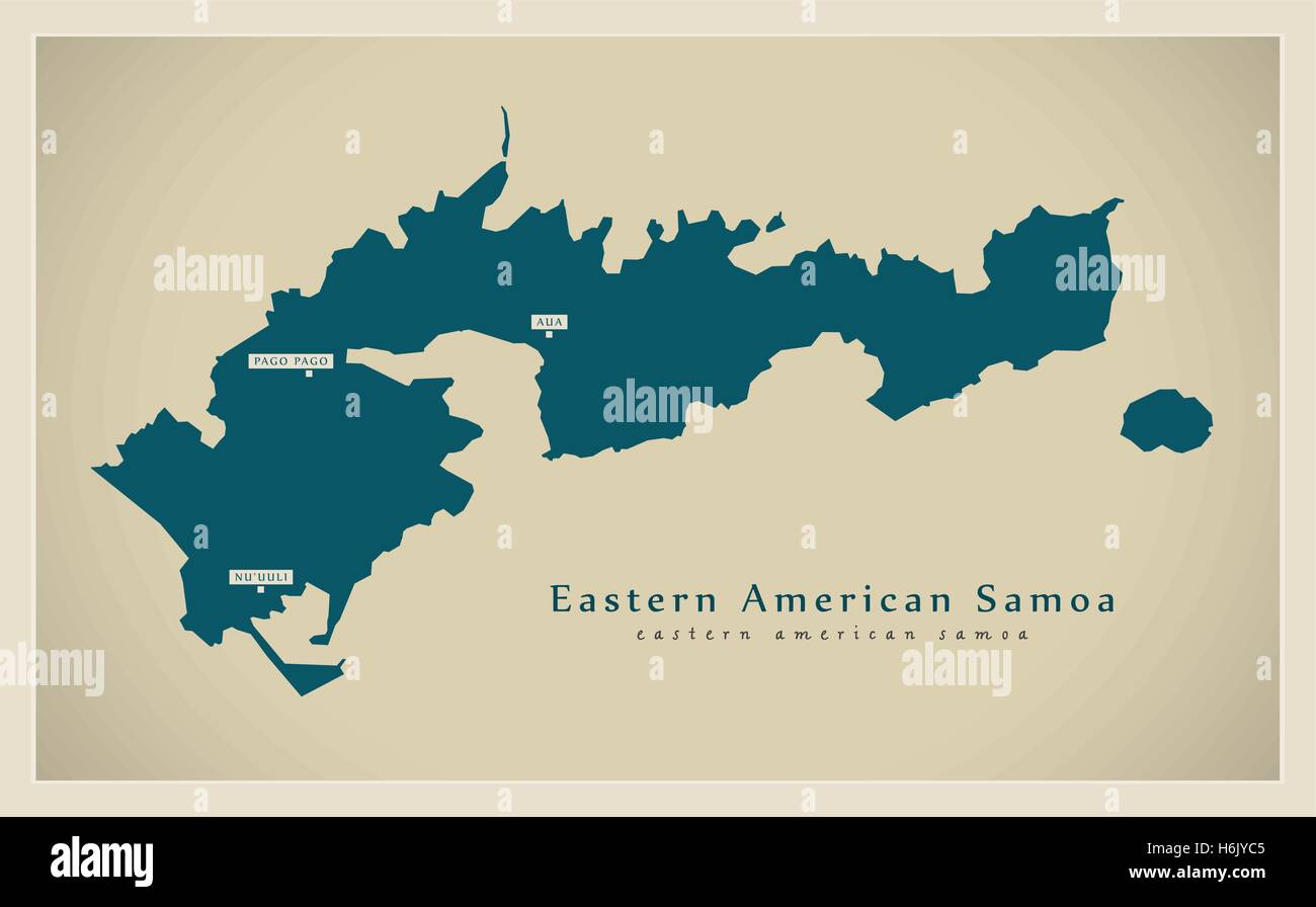 American samoa map hi-res stock photography and images - Alamy