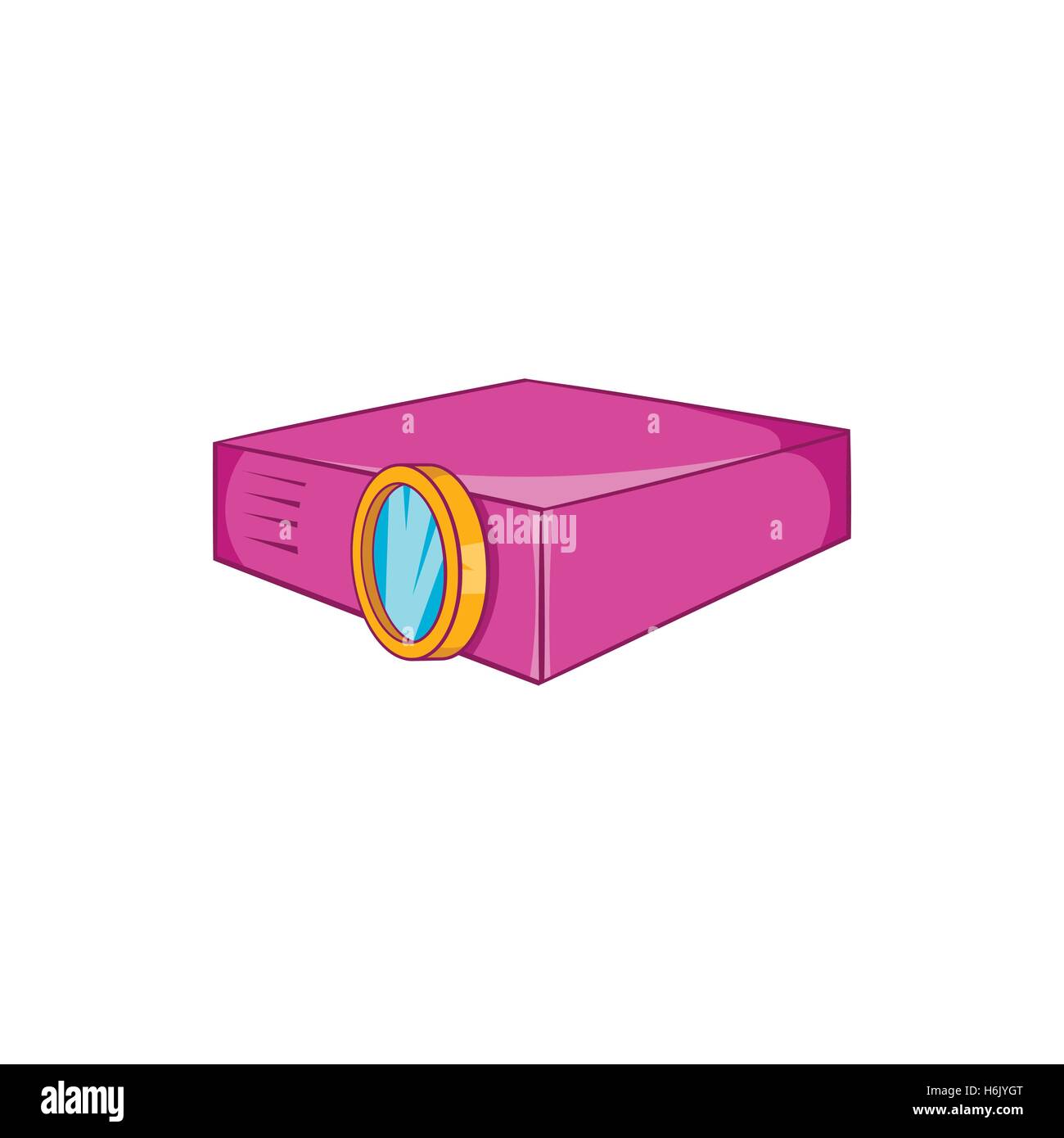 Multimedia projector icon, cartoon style Stock Vector Image & Art - Alamy