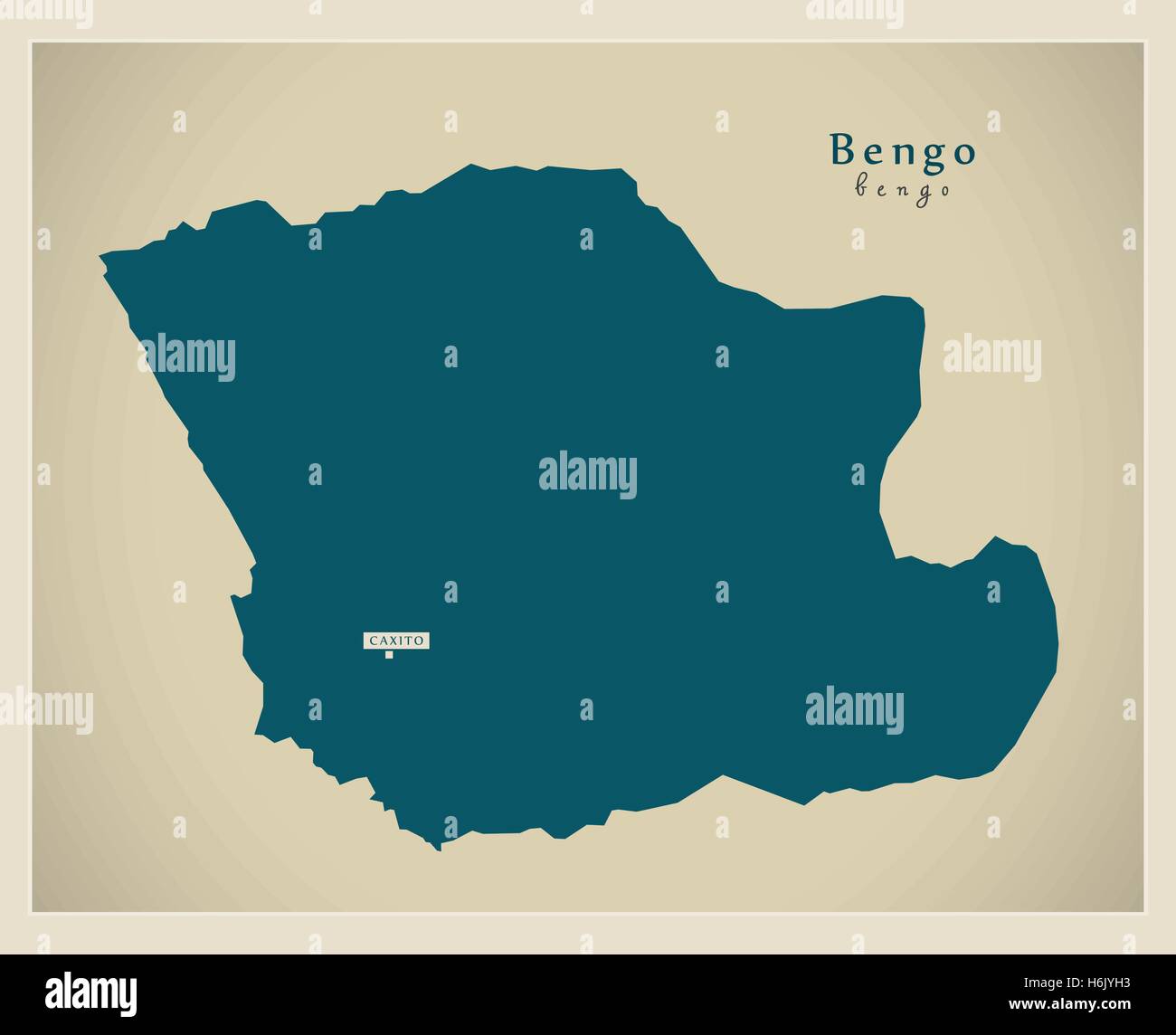 Bengo vector map hi-res stock photography and images - Alamy
