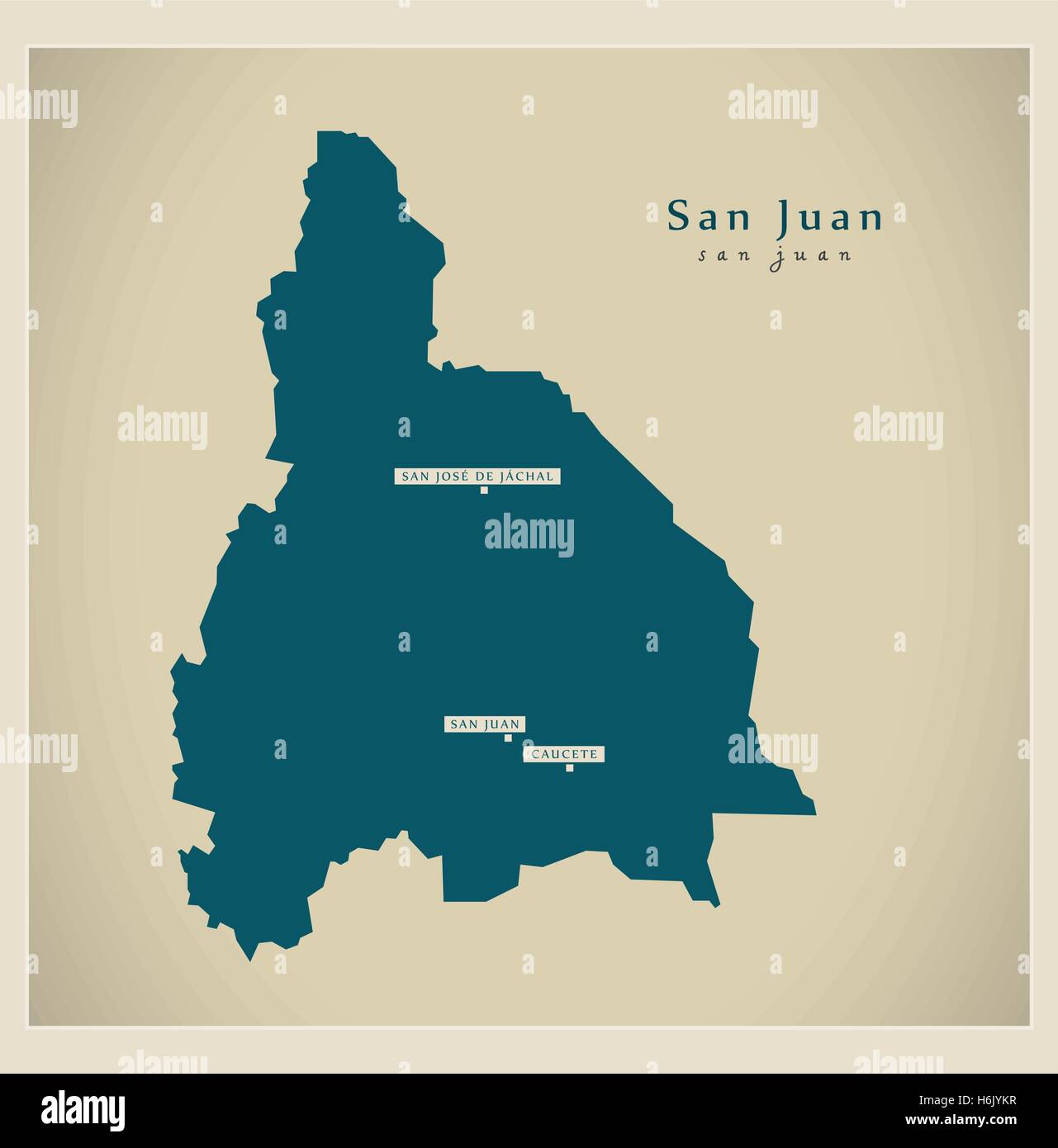 San juan region territory Stock Vector Images - Alamy