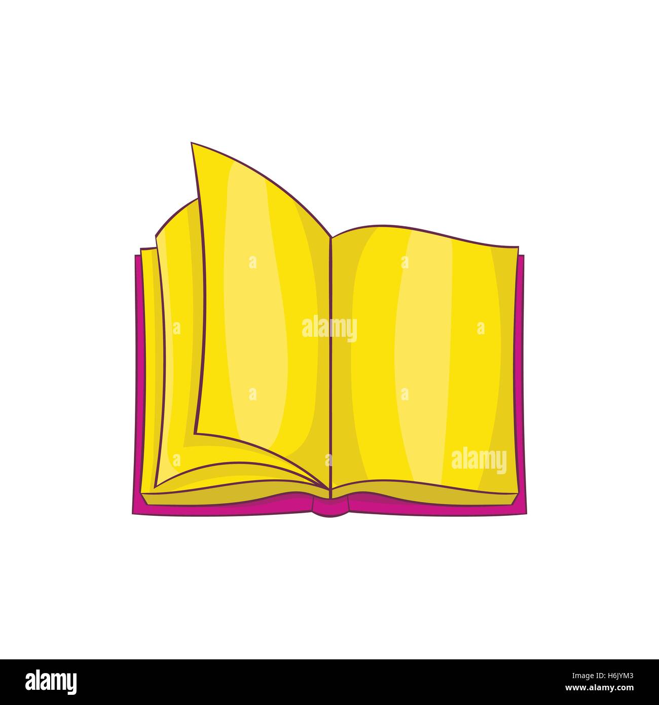 Open book icon, cartoon style Stock Vector Image & Art - Alamy
