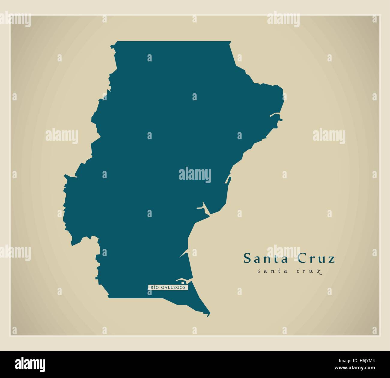Santa cruz county map hi-res stock photography and images - Alamy