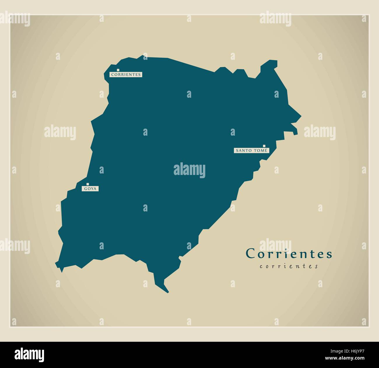 Corrientes map hi-res stock photography and images - Alamy