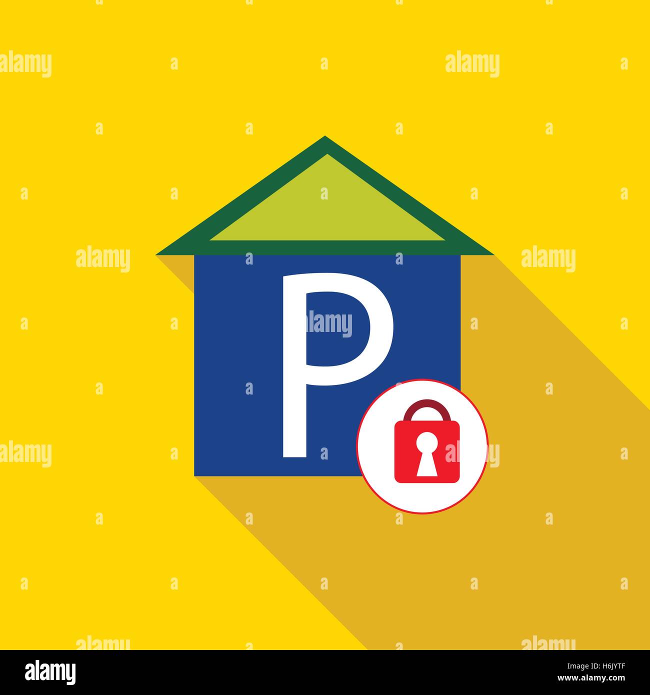Public space closed Stock Vector Images - Alamy