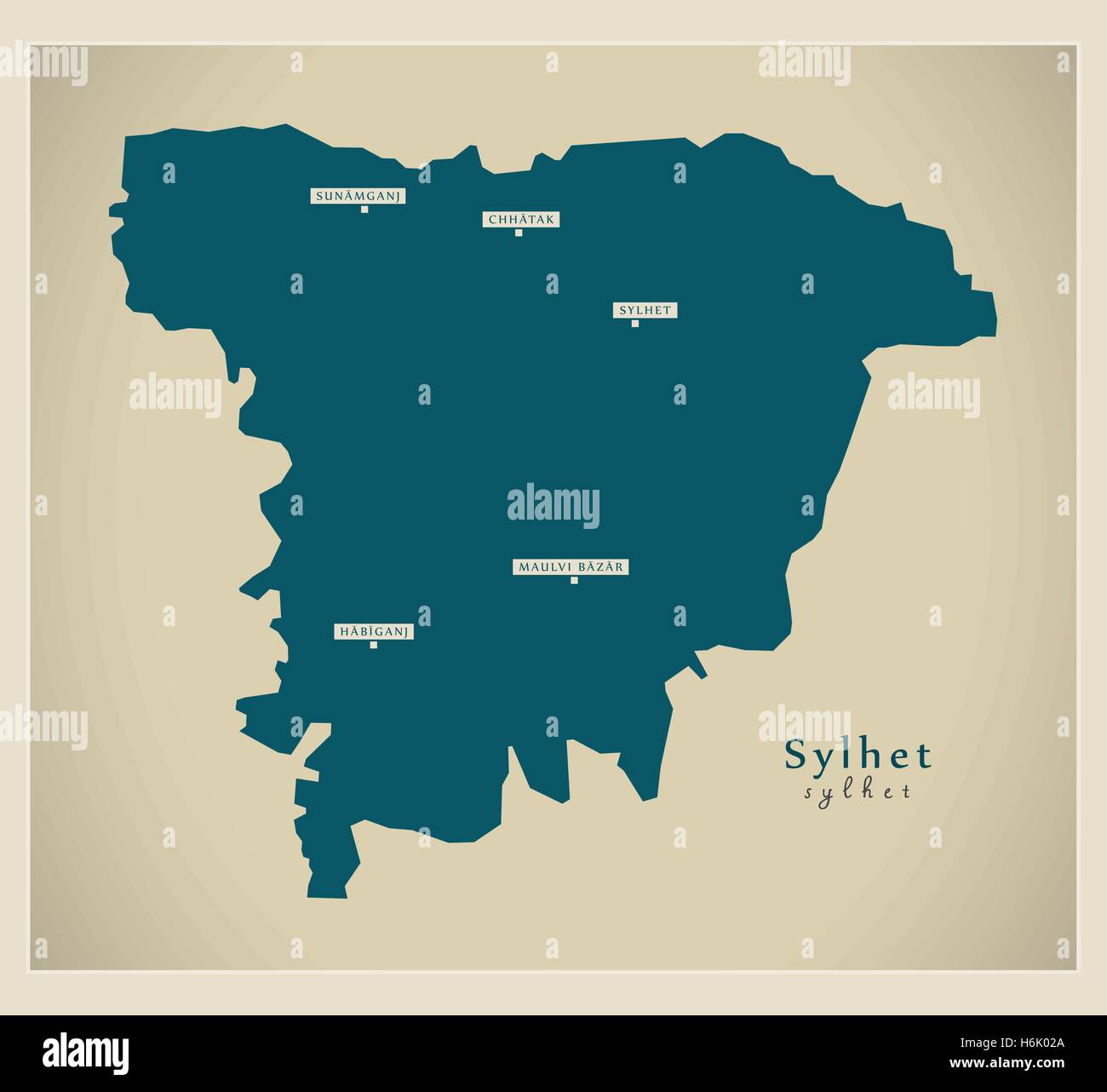 Bangladesh map vector hi-res stock photography and images - Alamy