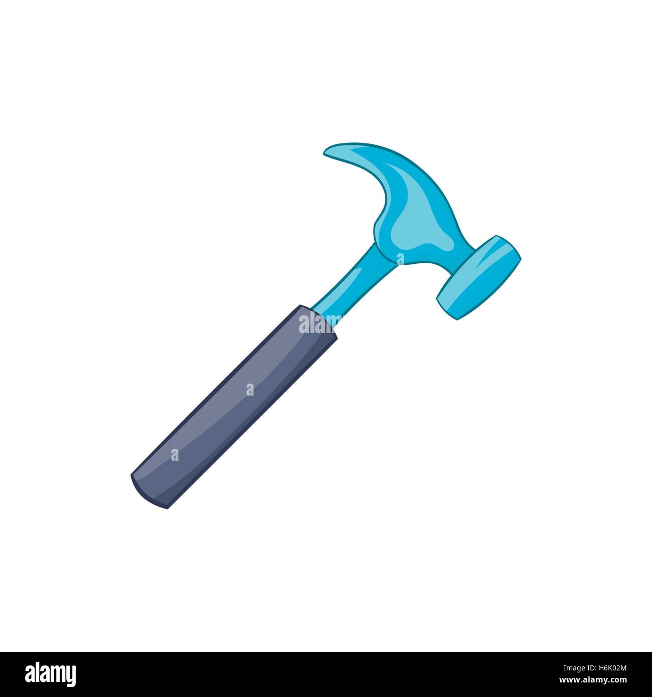 Hammer icon, cartoon style Stock Vector Image & Art - Alamy