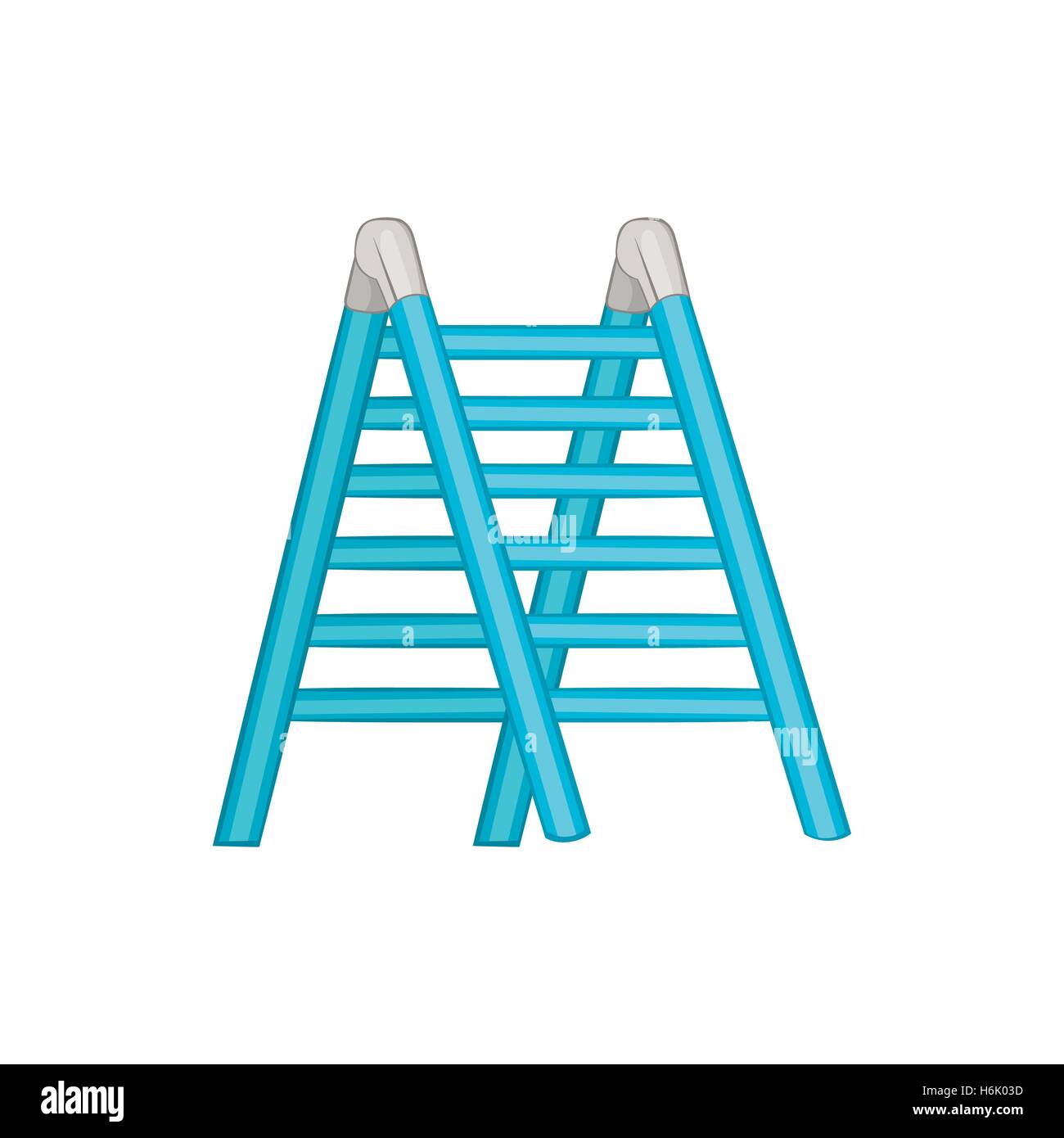 Ladder icon, cartoon style Stock Vector Image & Art - Alamy